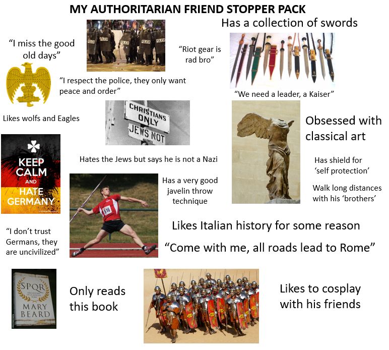 My authoritarian friend stopper pack | Scrolller