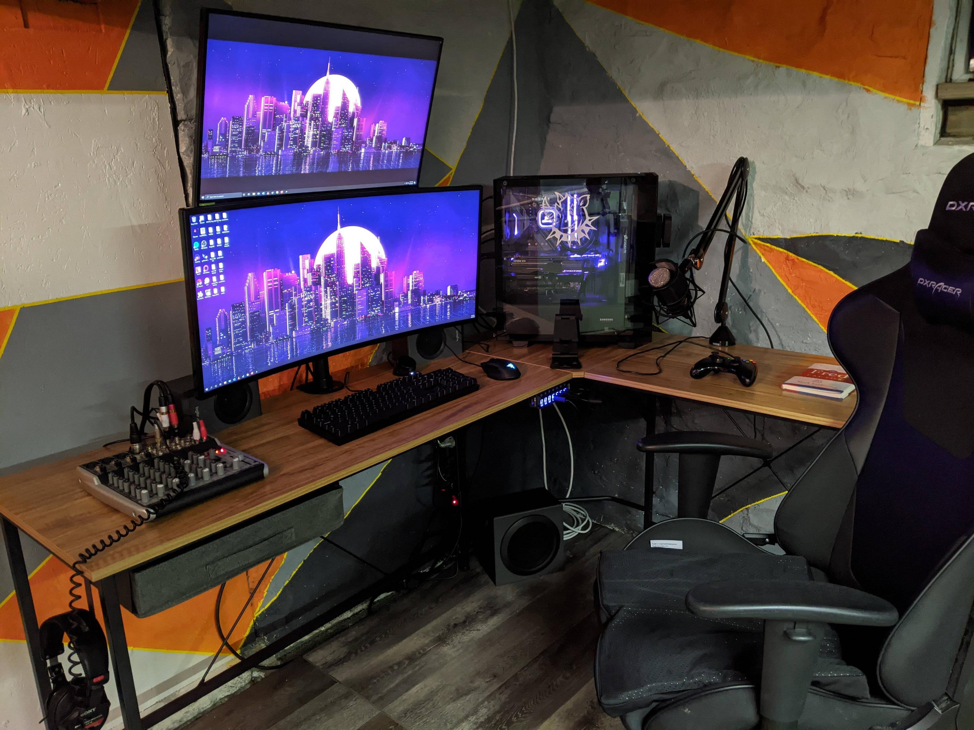 My Basement Setup. It's Basically Done. Hooray. | Scrolller