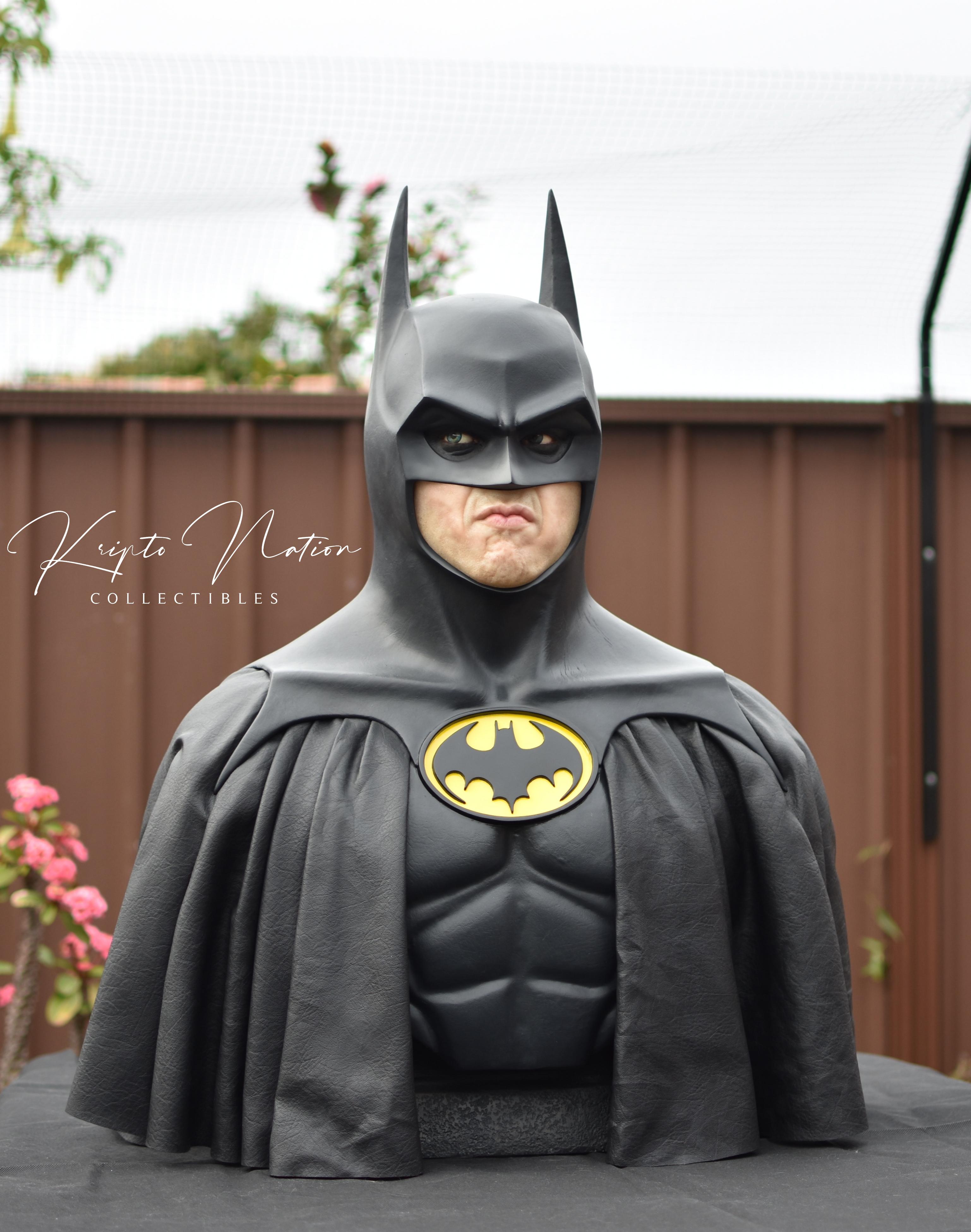 My batman life size bust | Scrolller