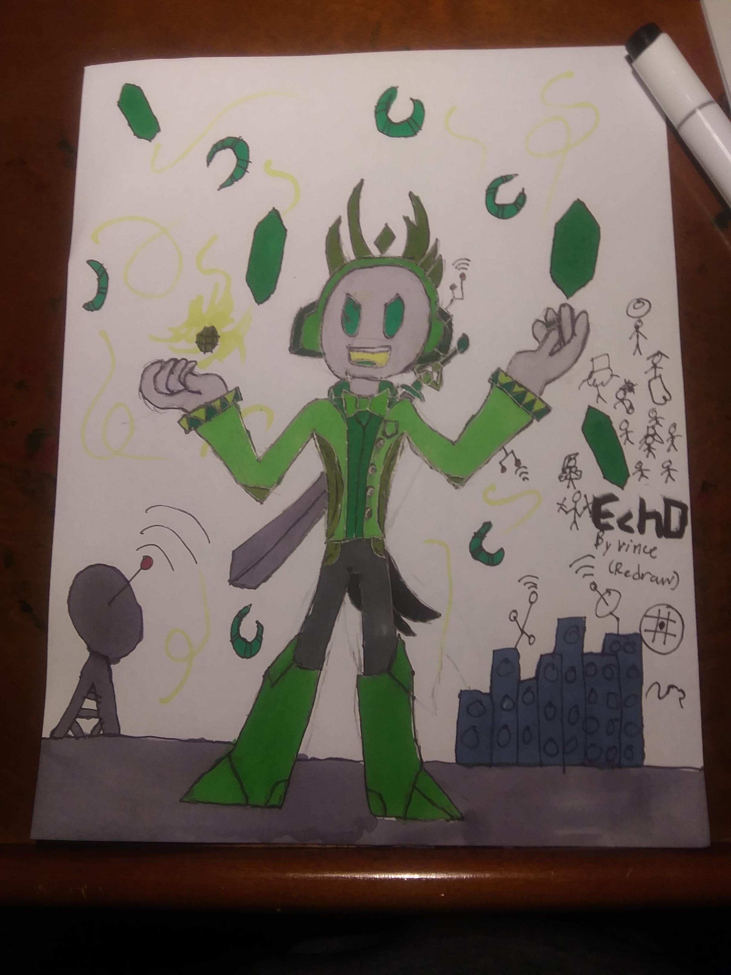 My boss idea Echo (Redraw) | Scrolller