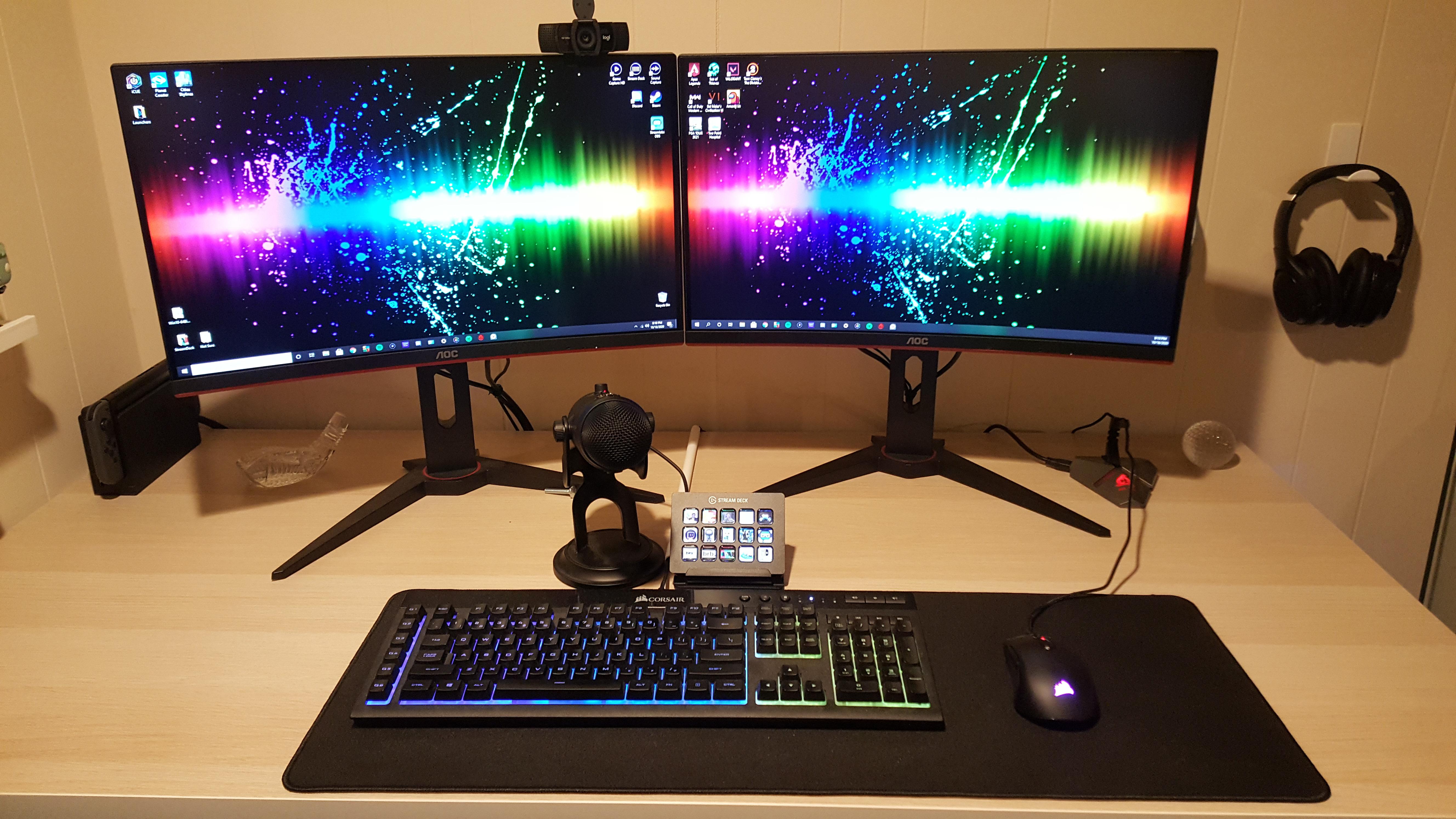 My budget stream setup view. | Scrolller