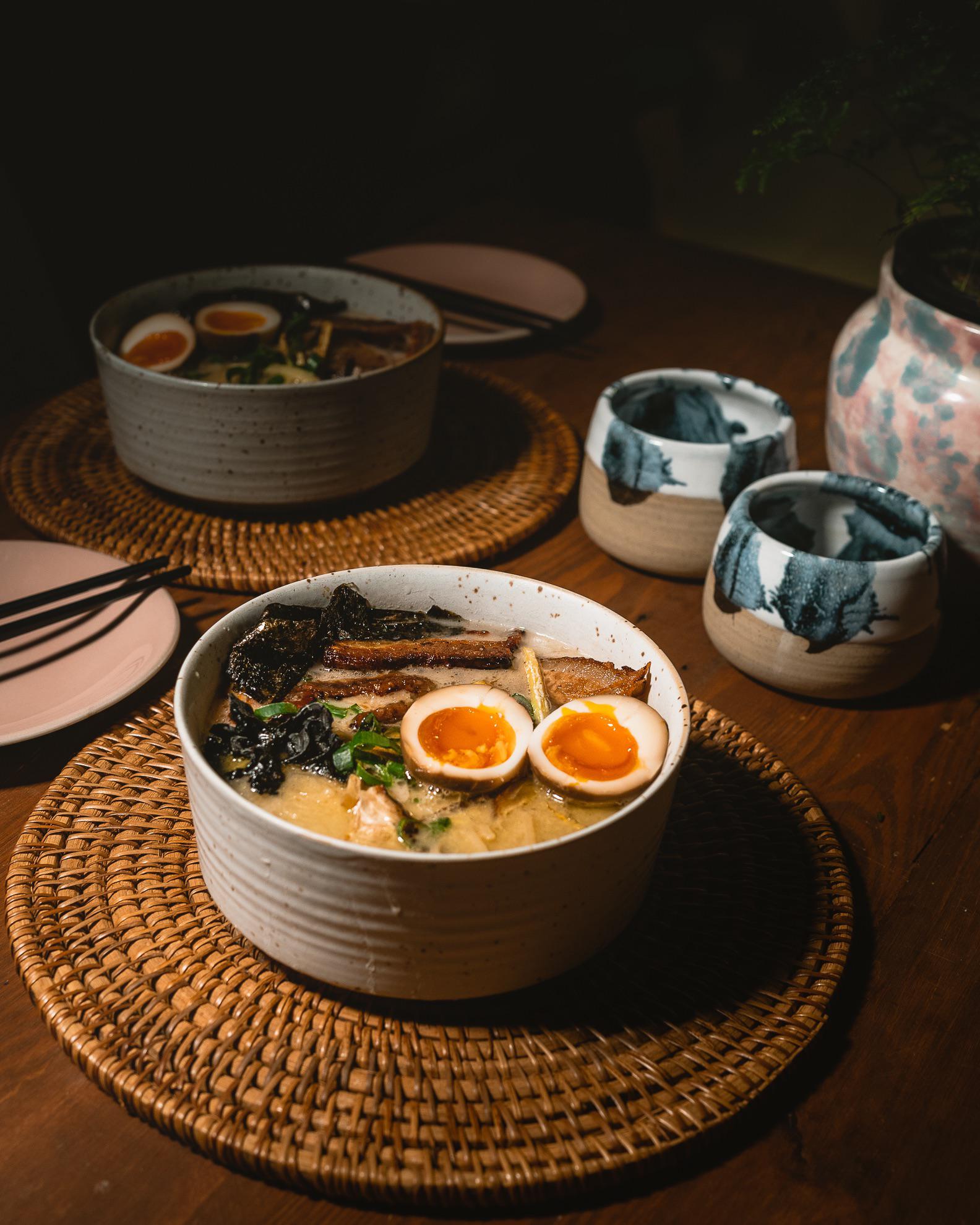 Spent the seven day lock making a Tonkotsu ramen from scratch | Scrolller