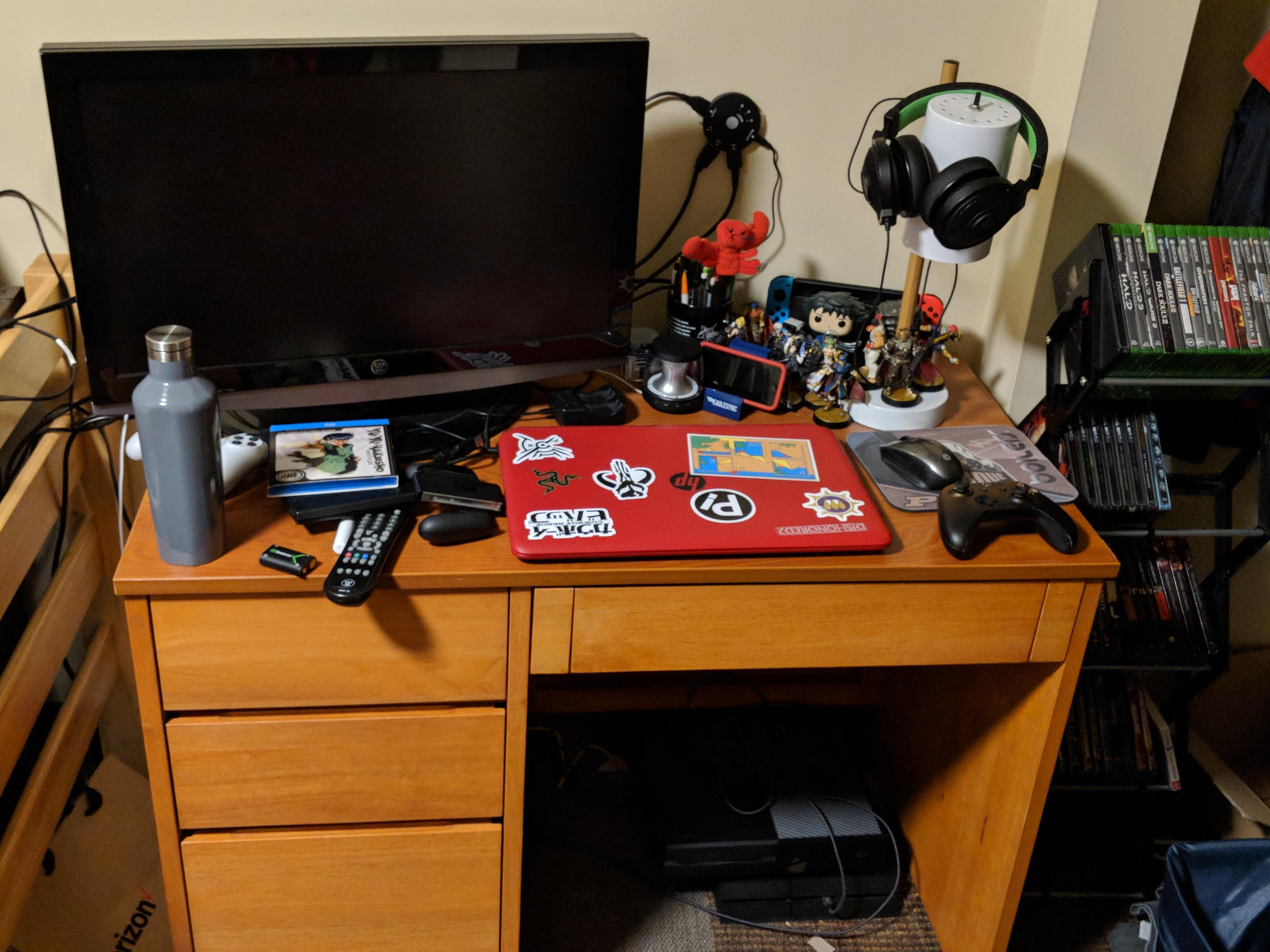 My college setup. I'm not really a PC gamer. | Scrolller