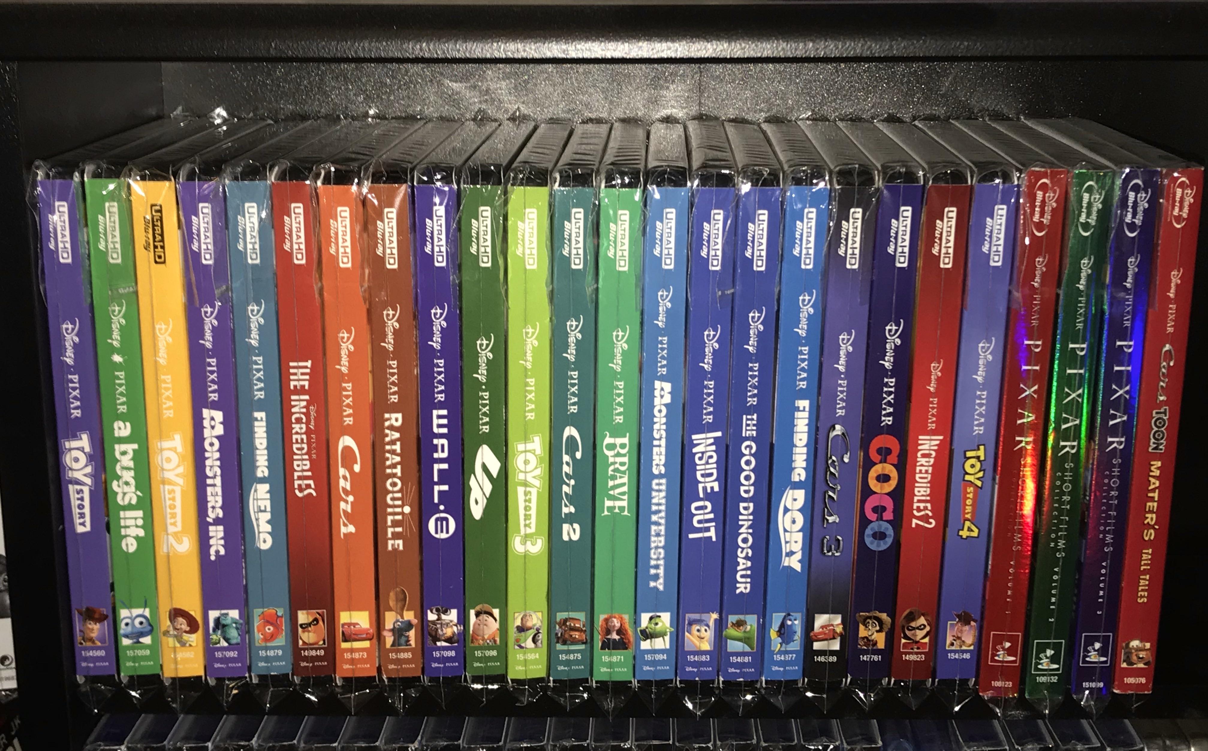 My Complete 4K Pixar Collection! | Scrolller
