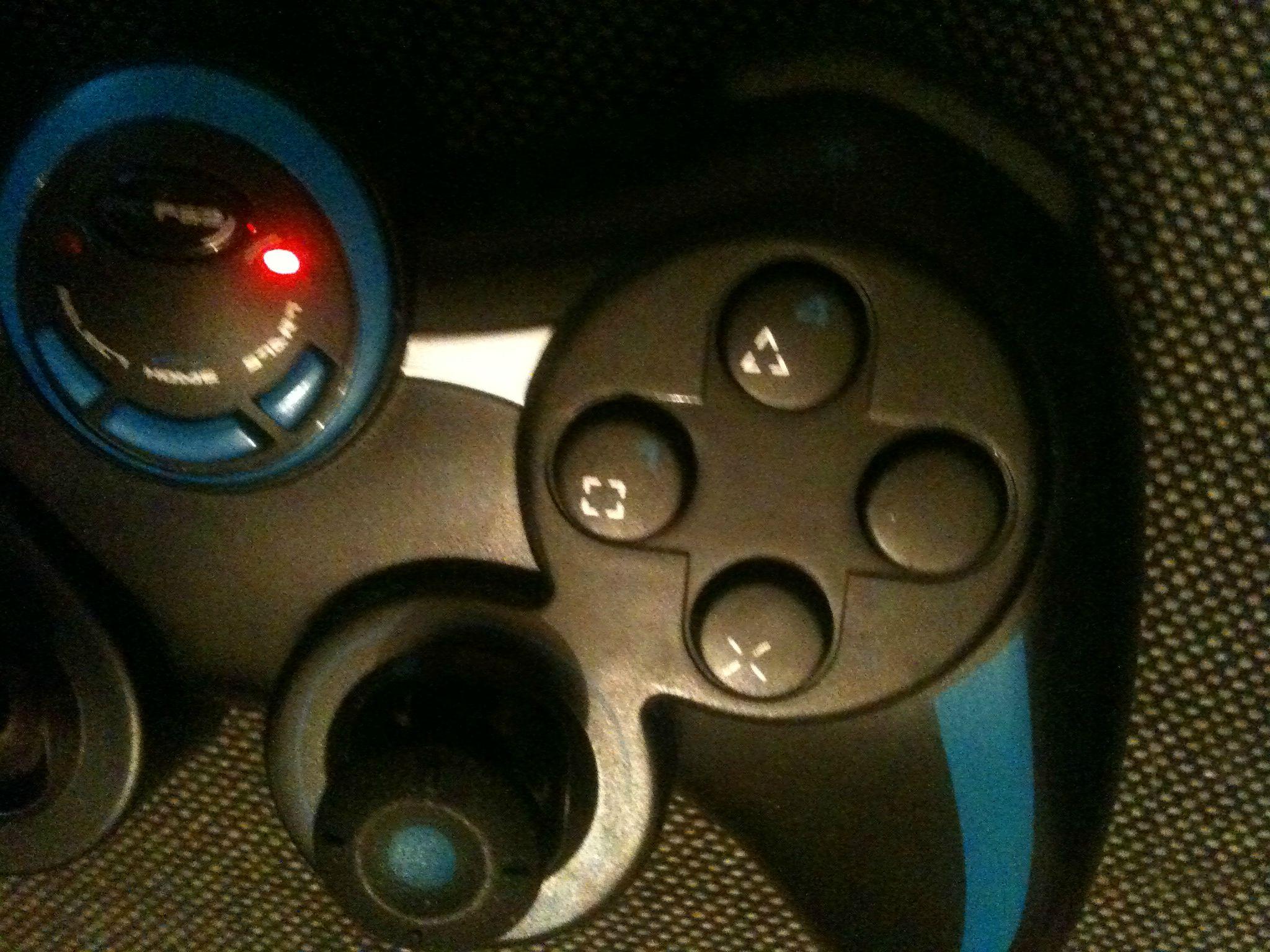 My controller in the aftermath of Revolver Ocelot's torture sequence in MGS 1. | Scrolller