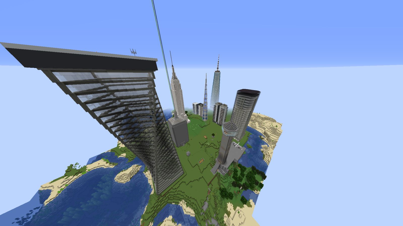 My creative minecraft city | Scrolller