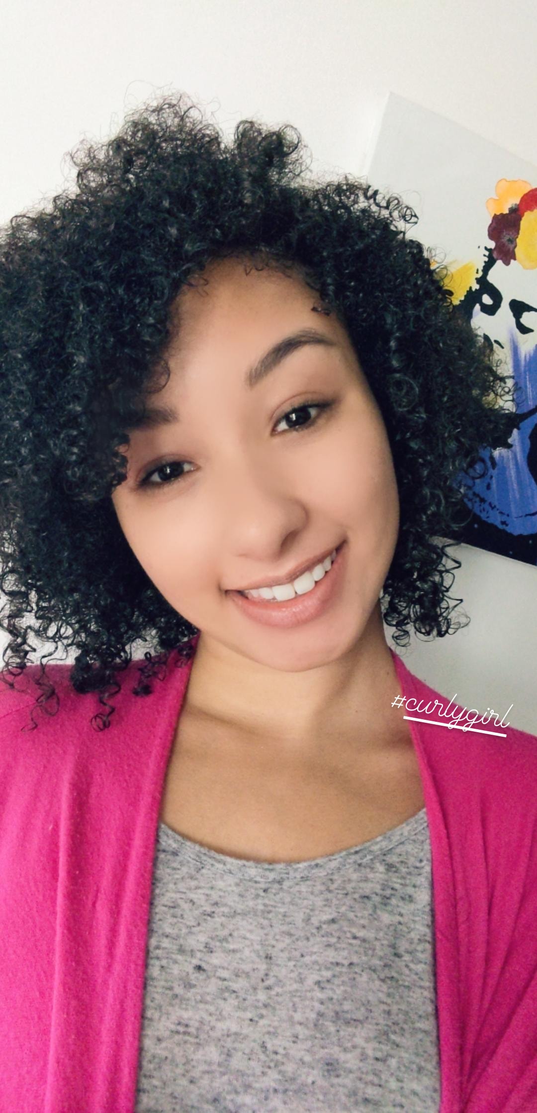 My curls decided to cooperate for once! | Scrolller