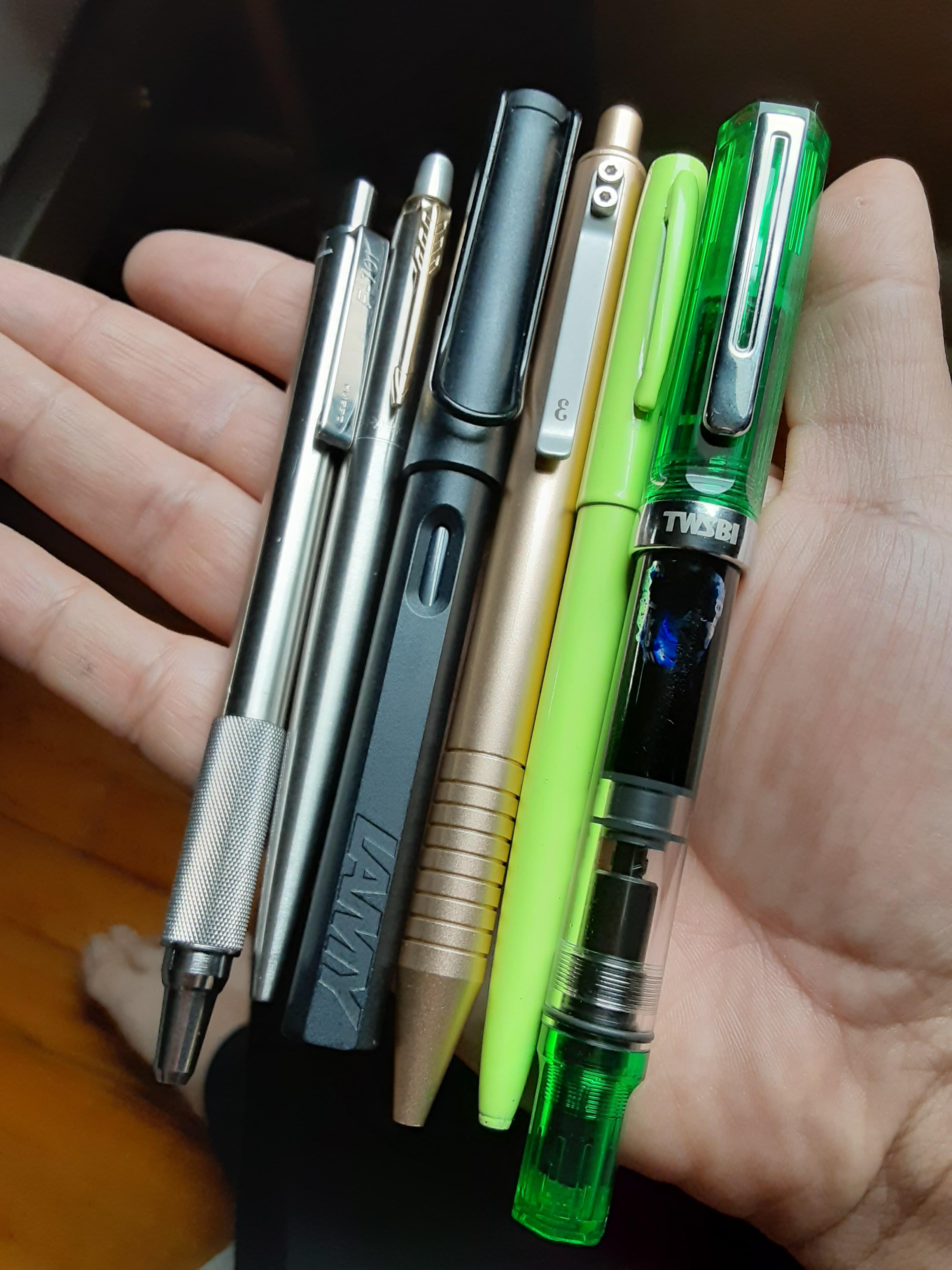 My current fancy pen rotation | Scrolller