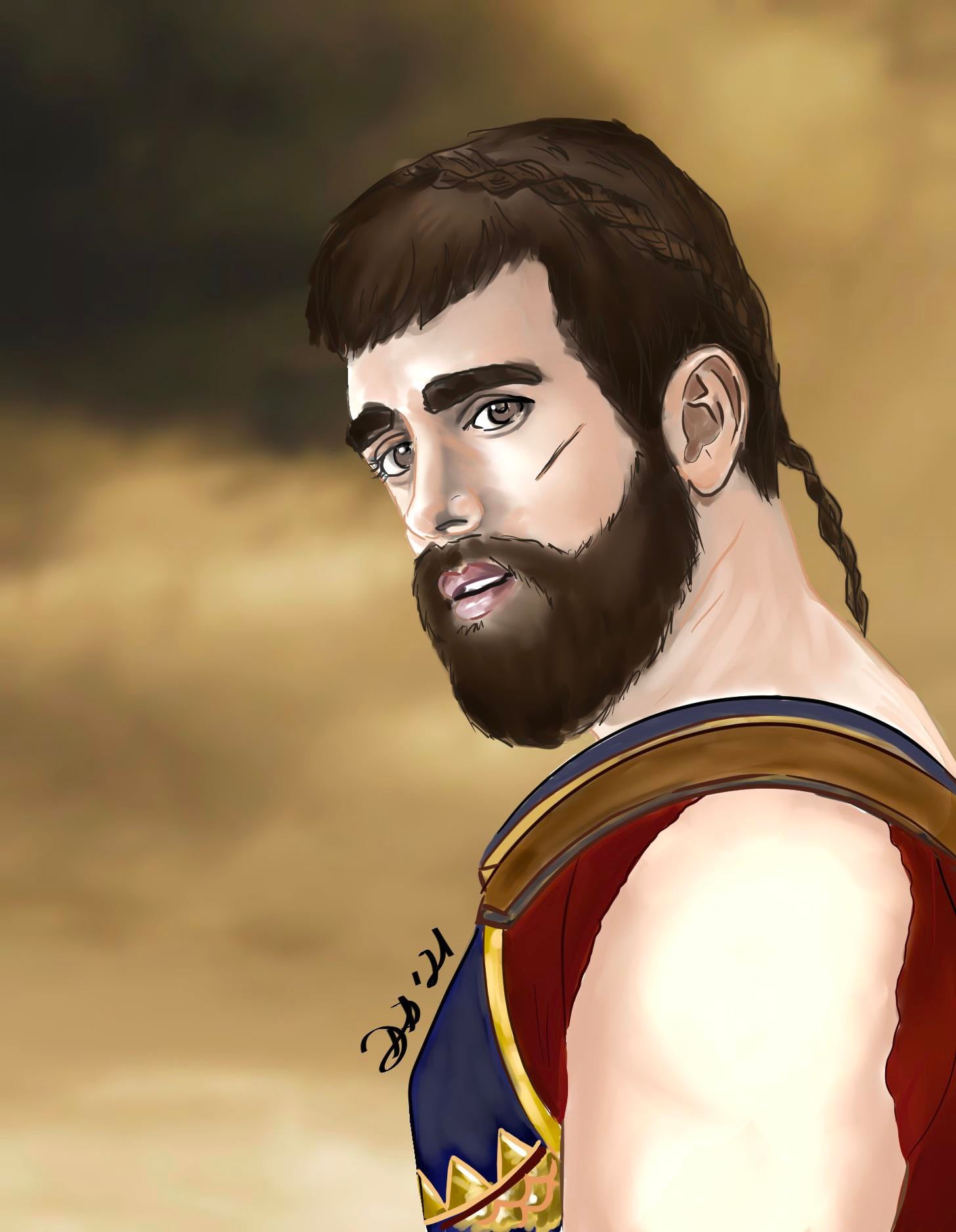 My DarkViperAU fanart in the style of a Spartan | Scrolller