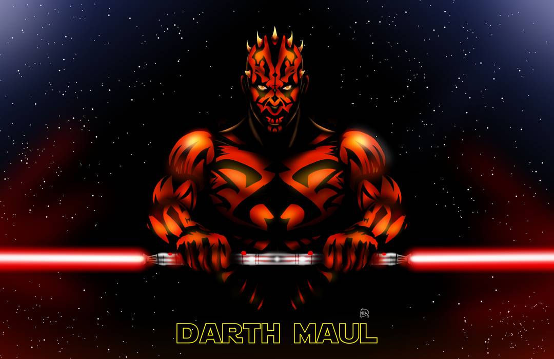 My Darth Maul Digital Art | Scrolller