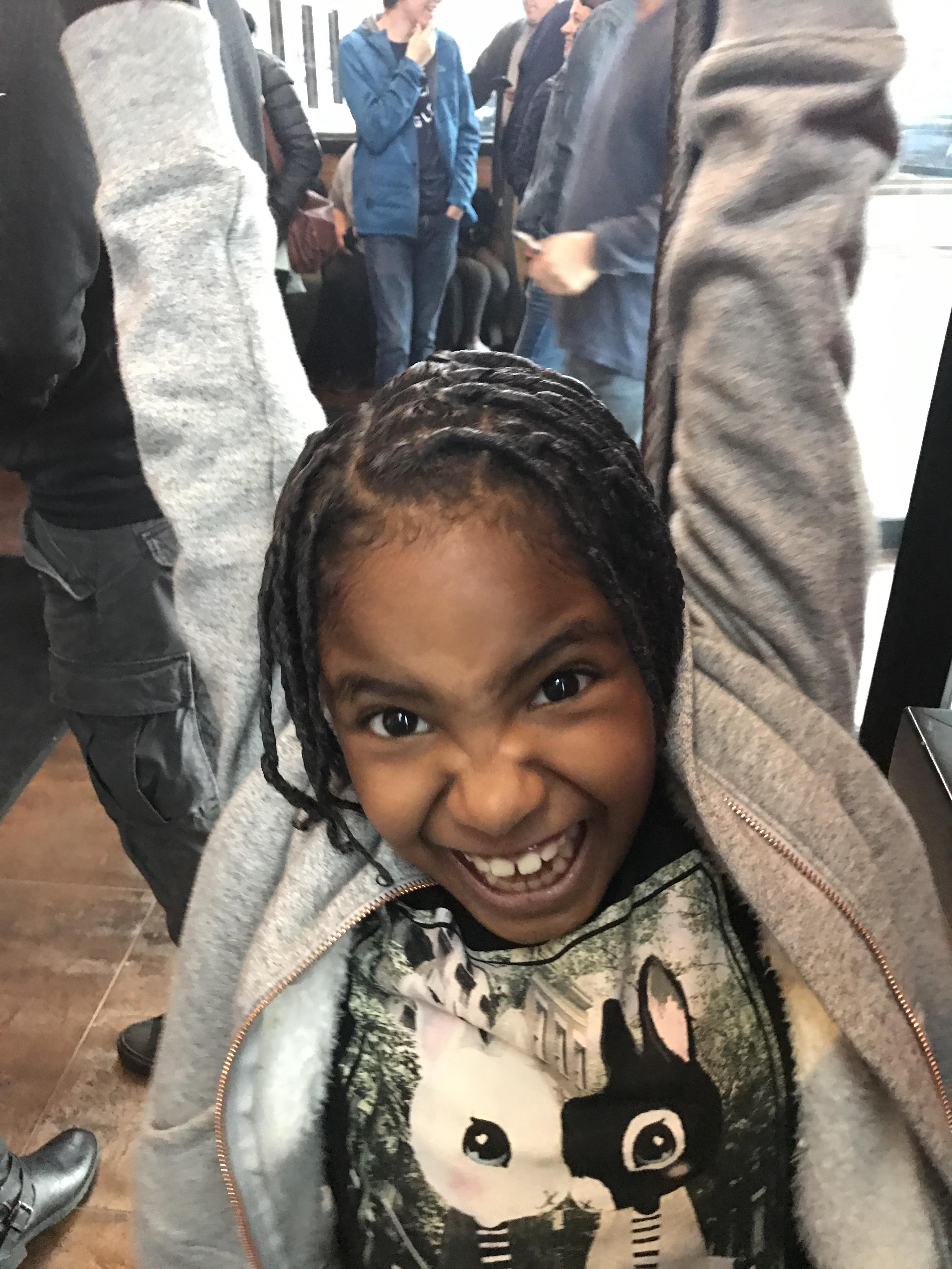 My daughter has started her process. She ms so excited. | Scrolller