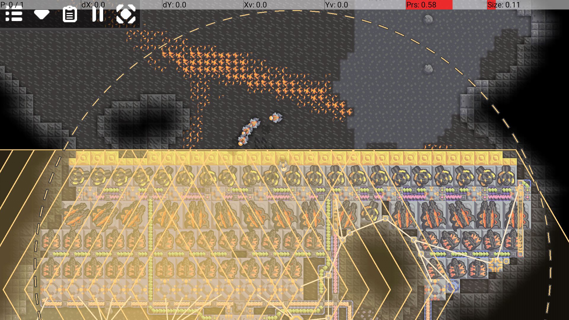 My desolate rift defense. Range ring is from a back row center Ripple. | Scrolller