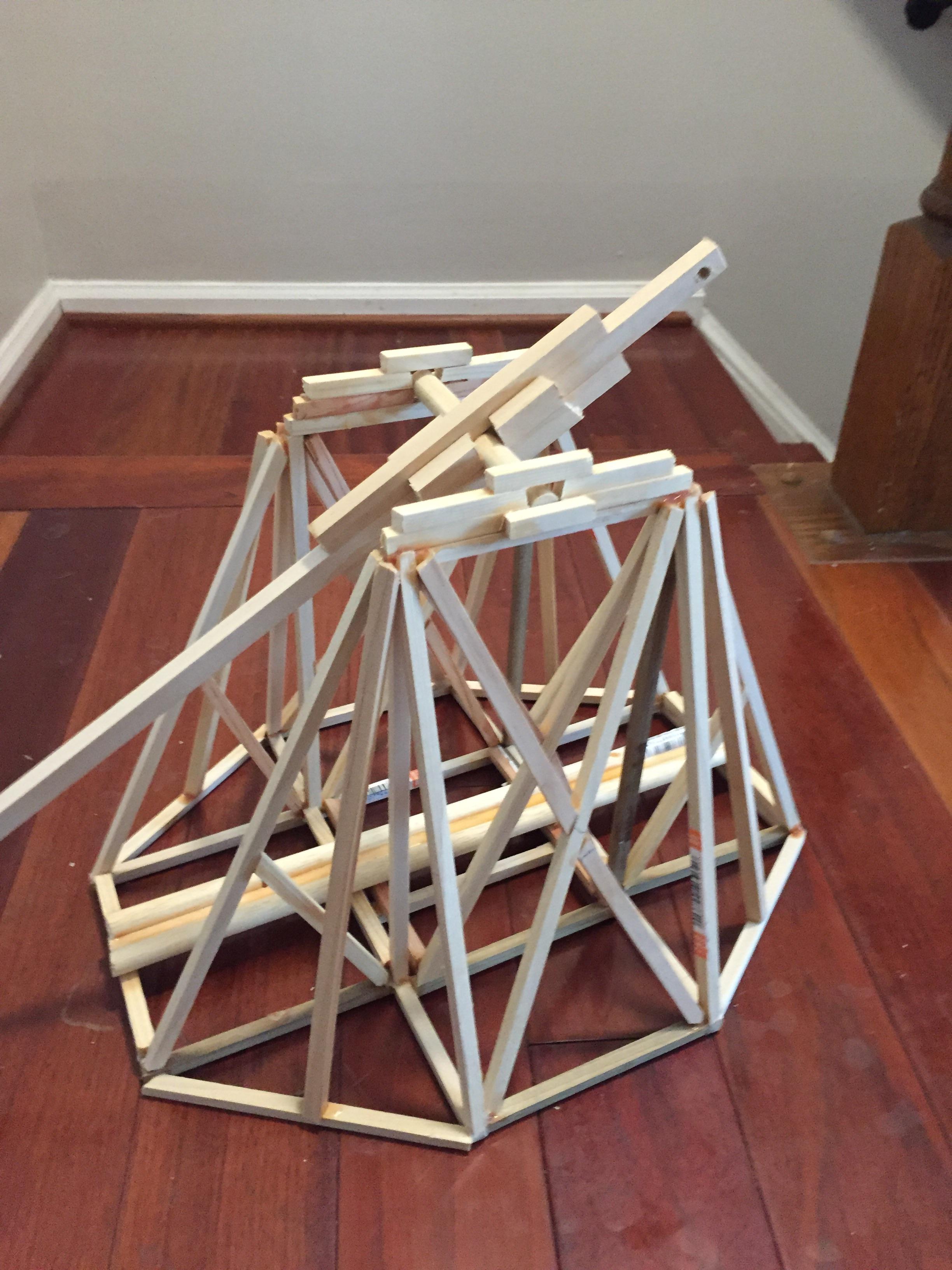My DIY trebuchet | Scrolller