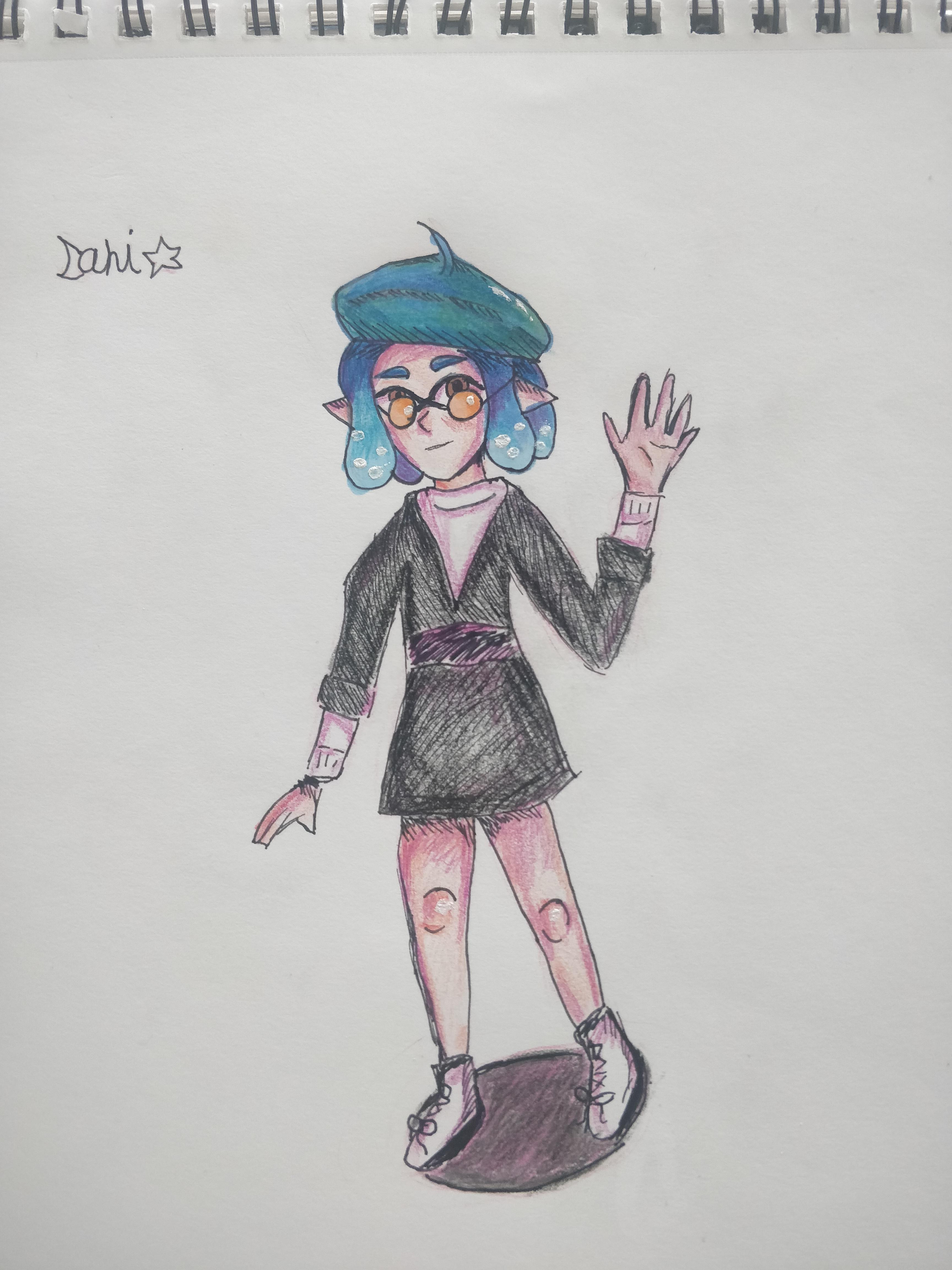 My drawed Splatoon oc :) | Scrolller