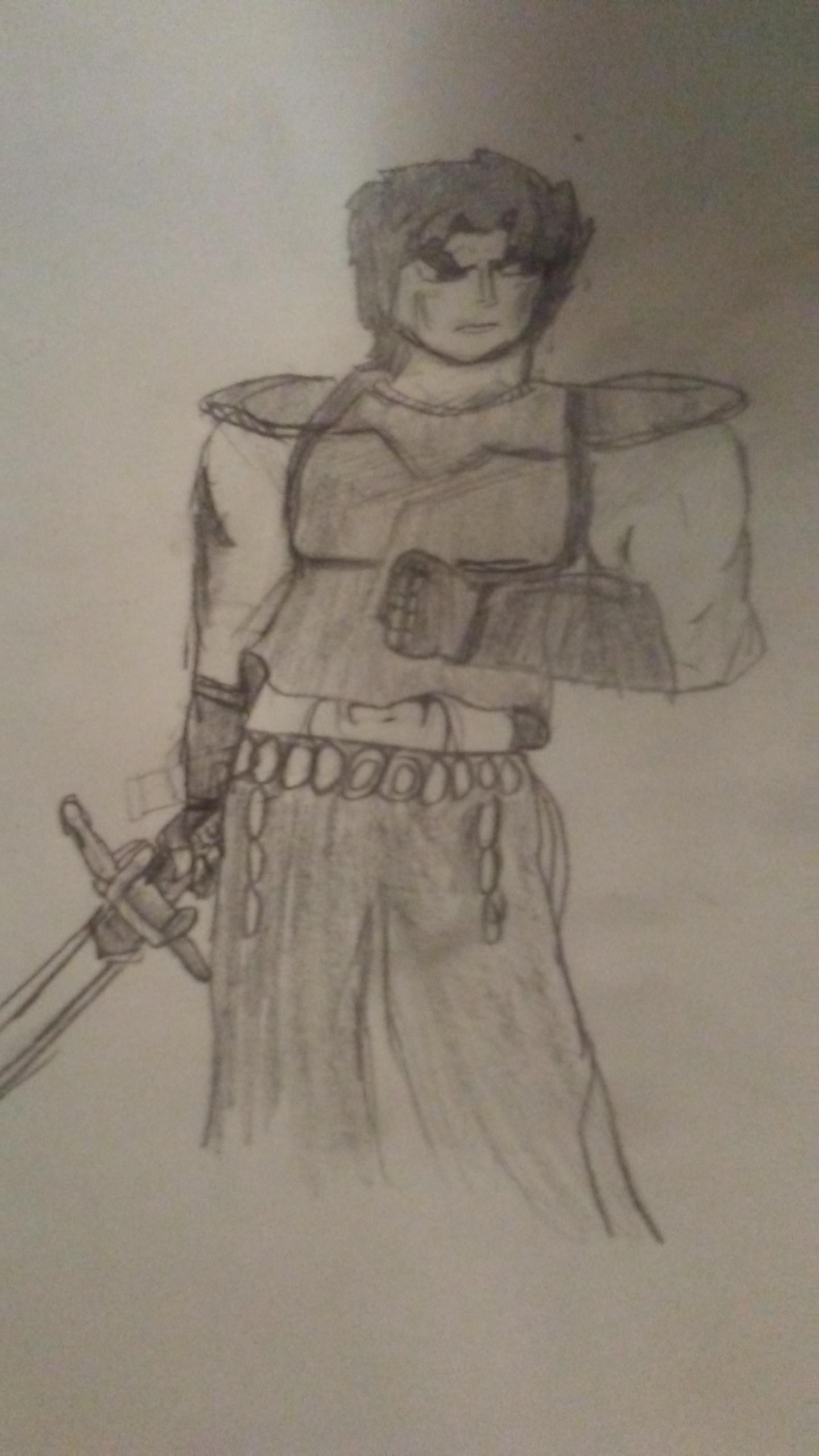 My drawing of Jonathan joestar | Scrolller