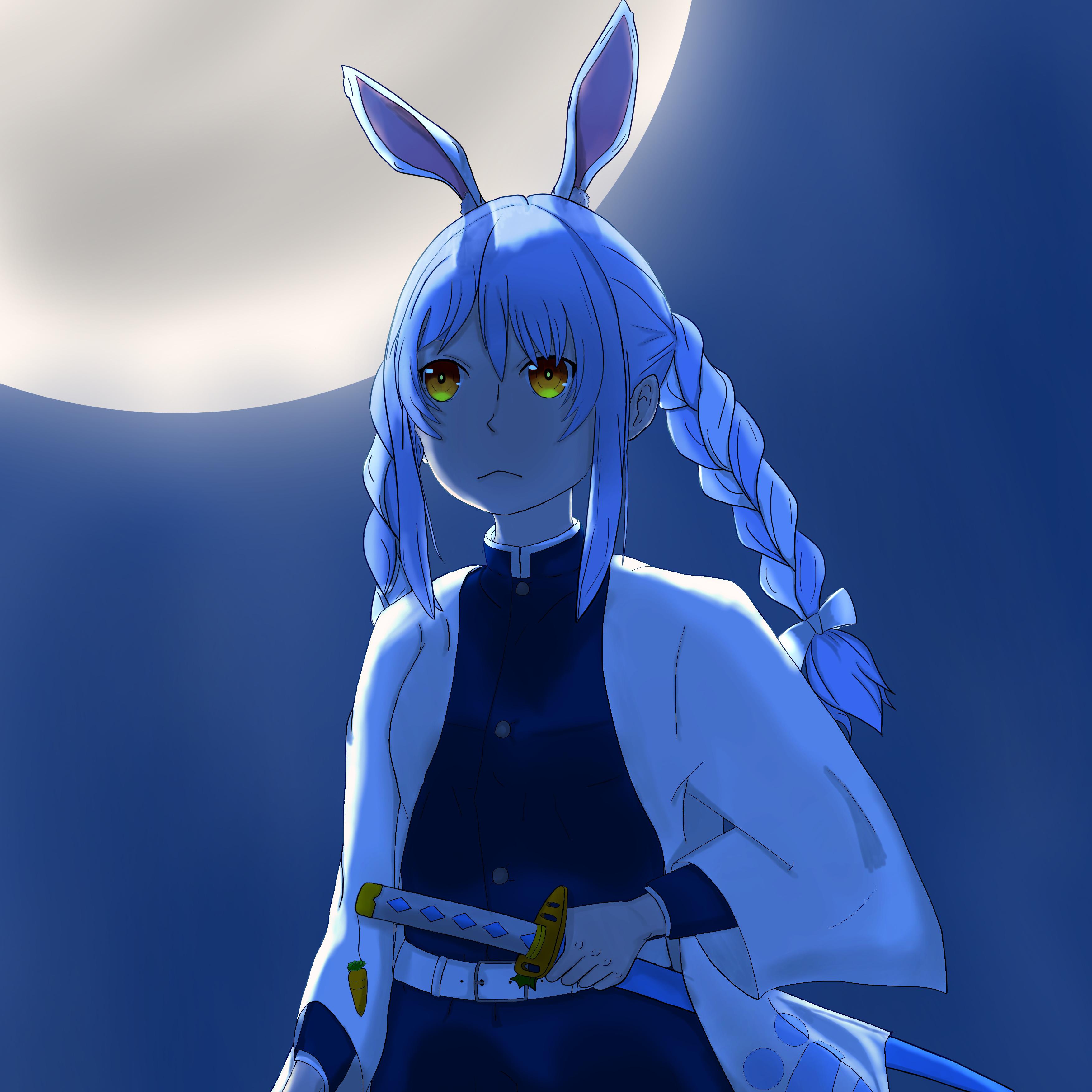 My Kimetsu no Yaiba inspired Pekora | Scrolller