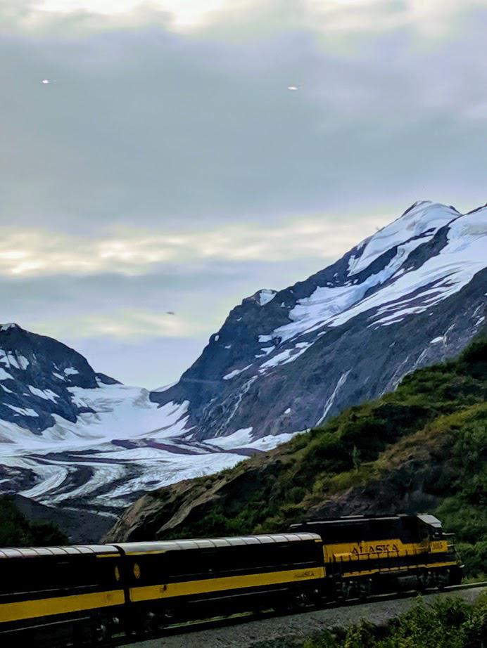 My favorite picture of my trip to Alaska in 2019... Train from Seward to Anchorage | Scrolller