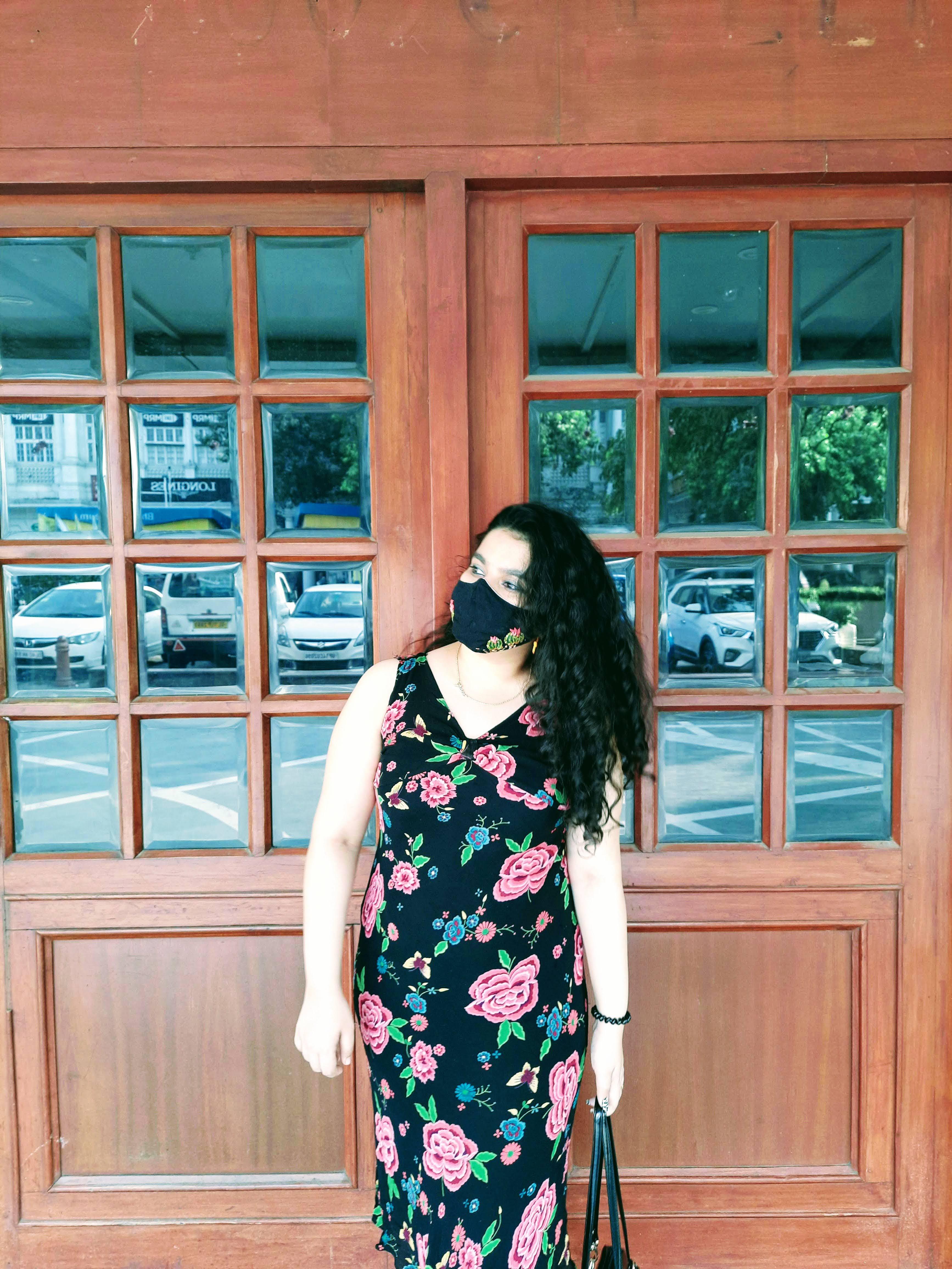 My favourite dress with a matching mask! | Scrolller