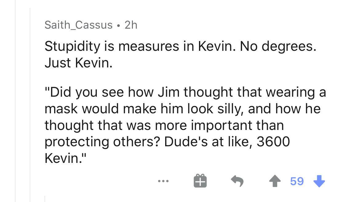 My fellow Kevins, we are under attack | Scrolller