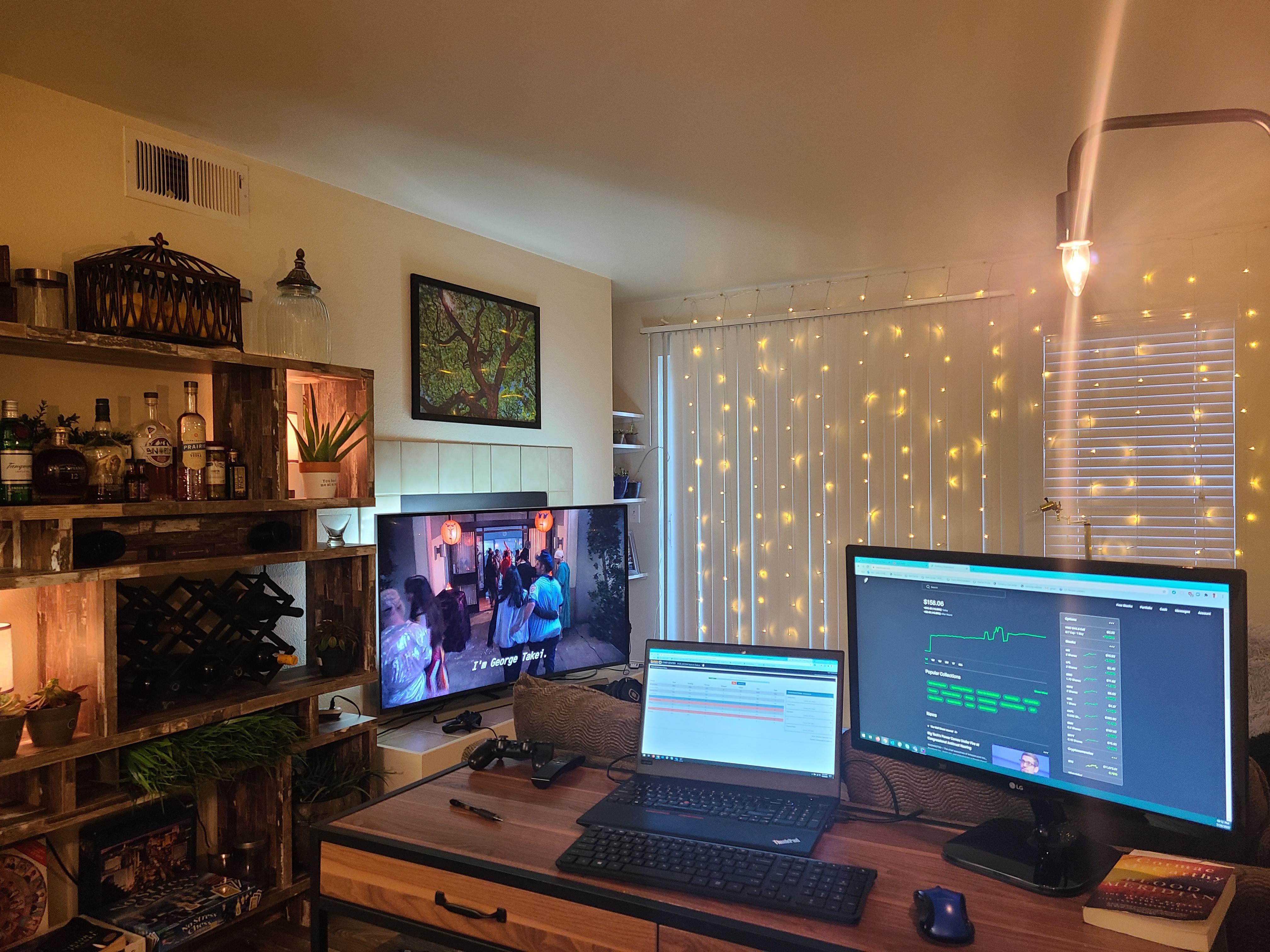 My finished WFH set up | Scrolller