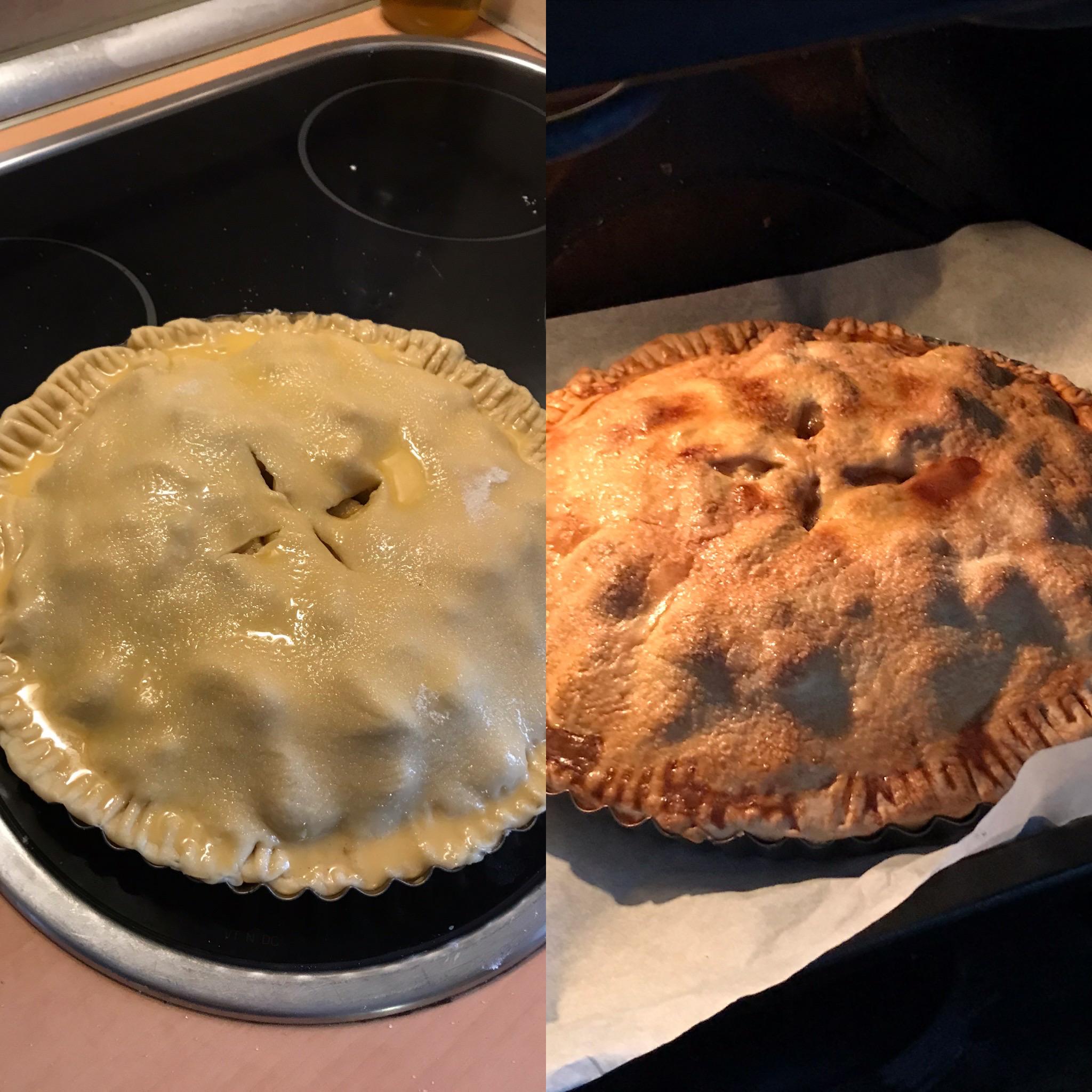 My first apple pie | Scrolller