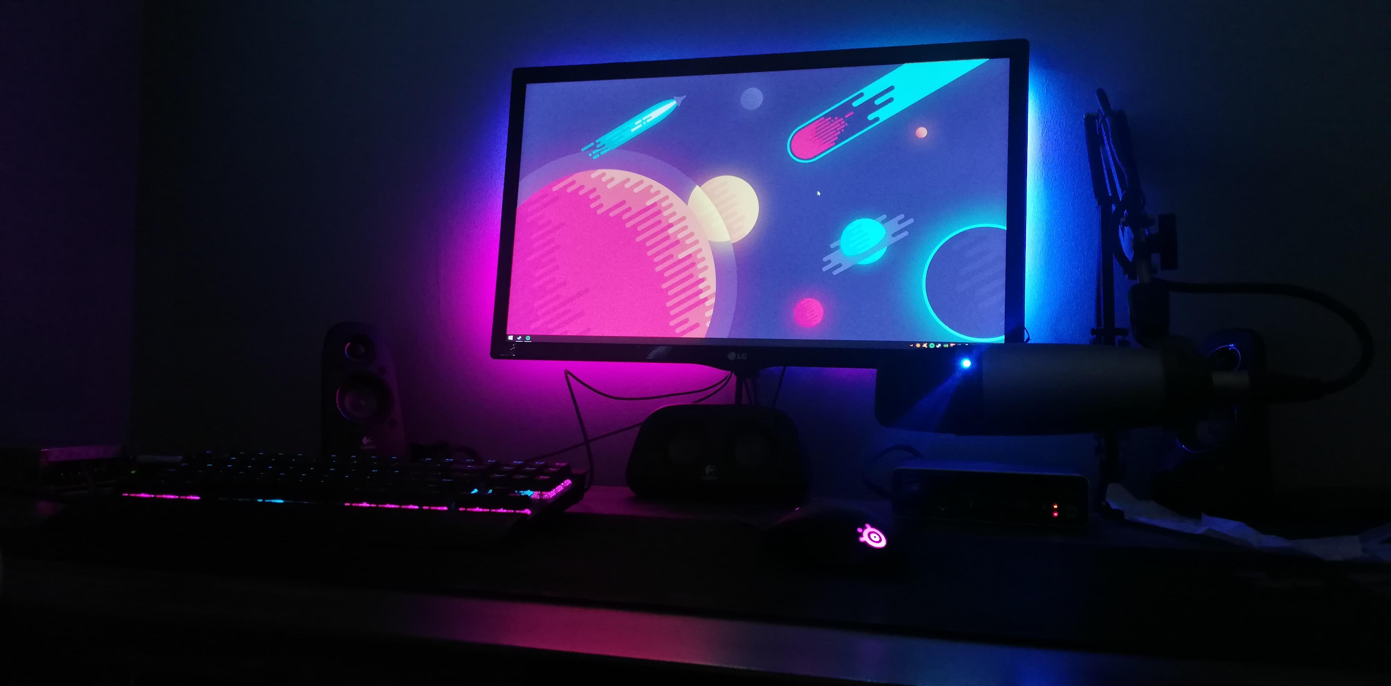 My first Arduino project using a Nano & WS2812B LED strips. | Scrolller