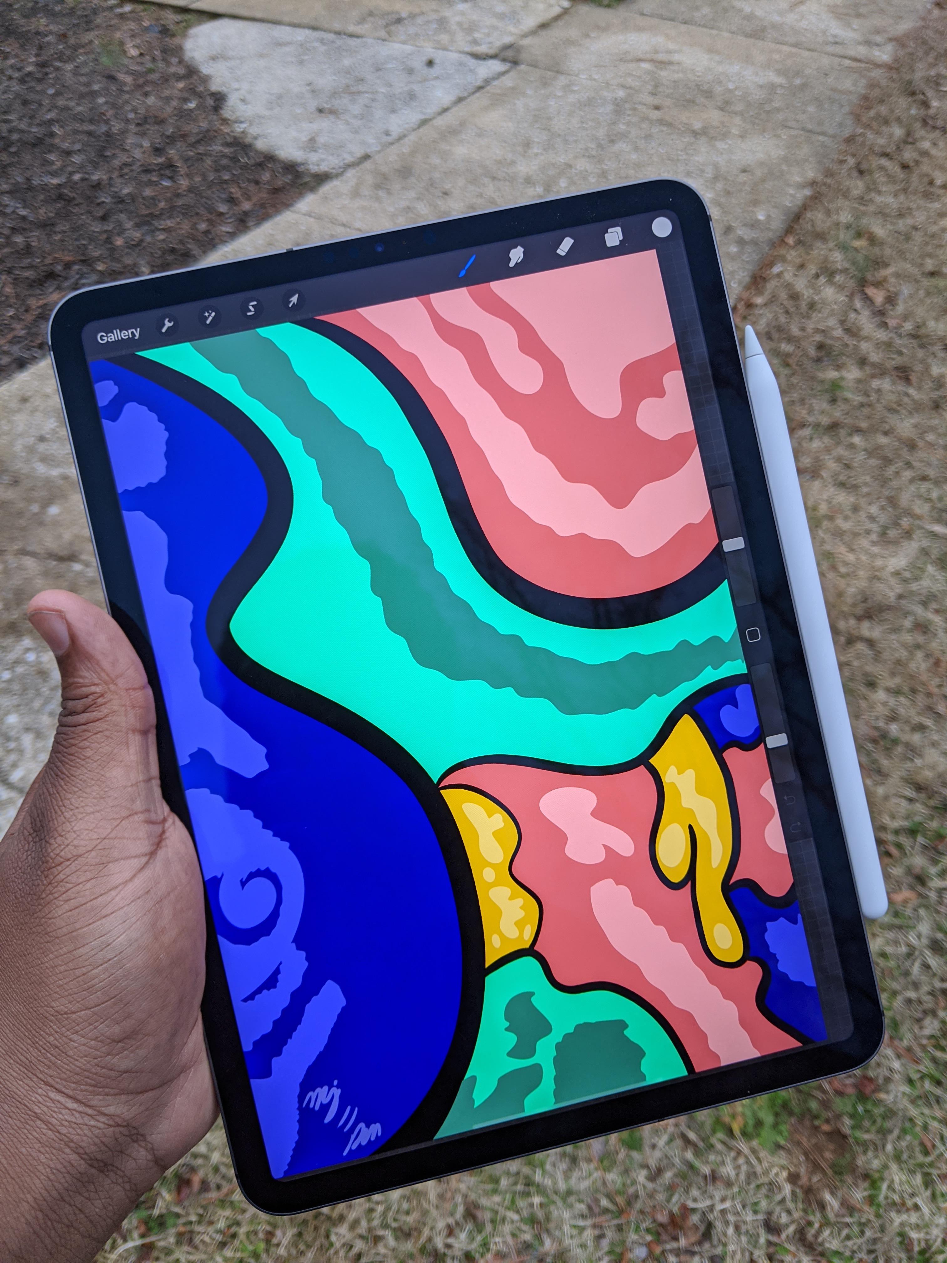 My first artwork using iPad Pro (Crosspost) (@pancodemakes) | Scrolller