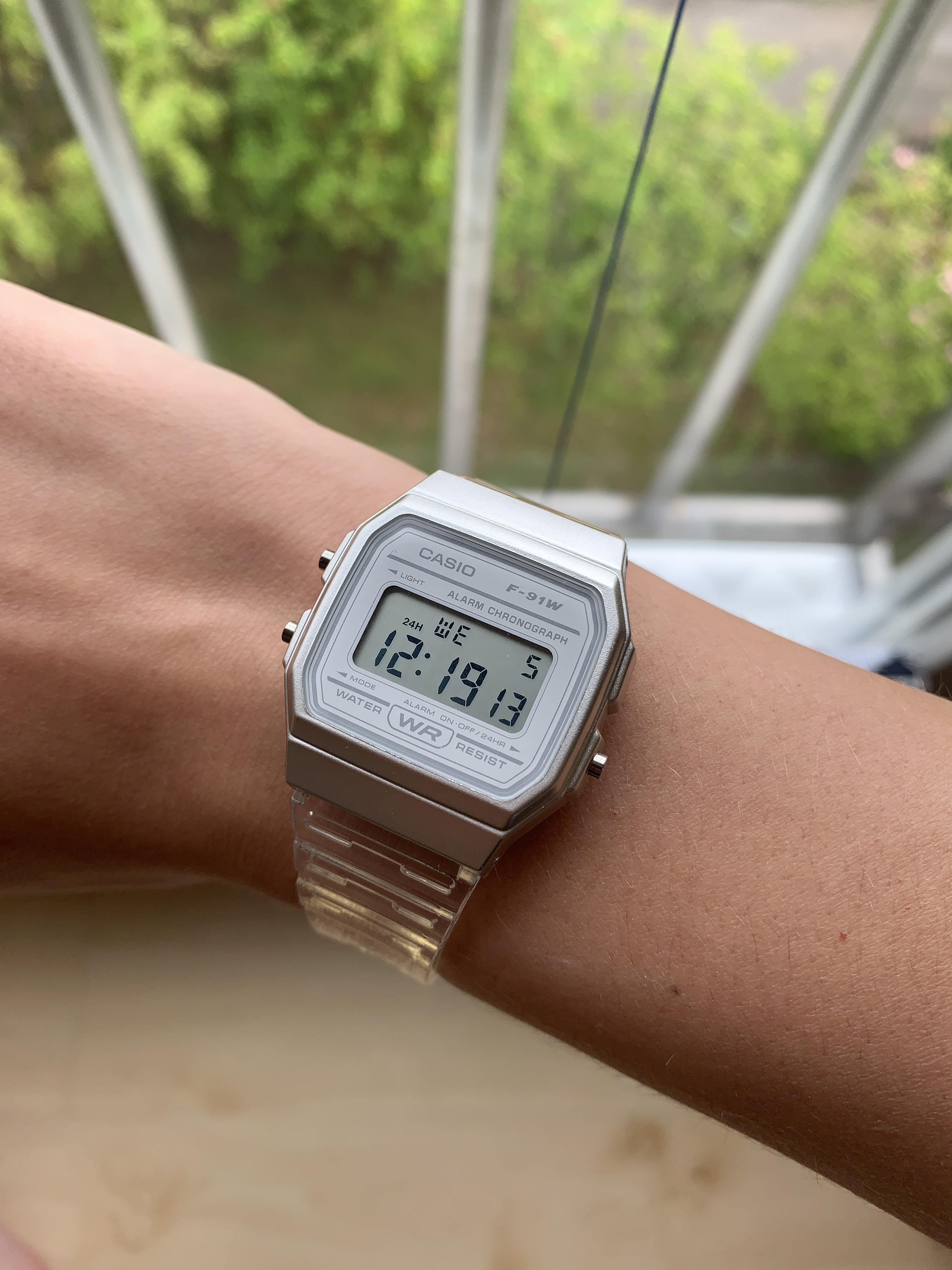 My first Casio F-91W | Scrolller