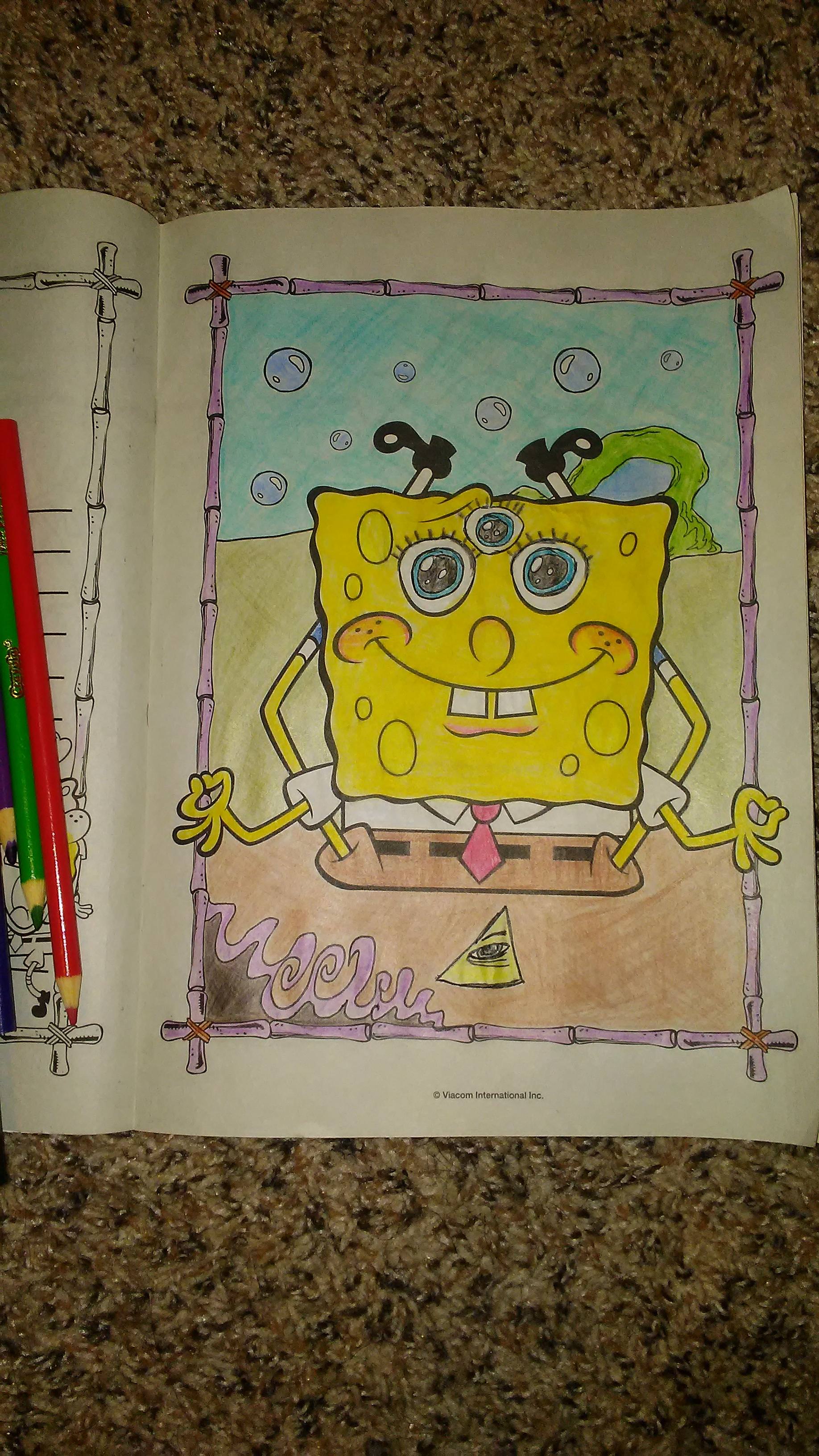 My first coloring corruption! | Scrolller