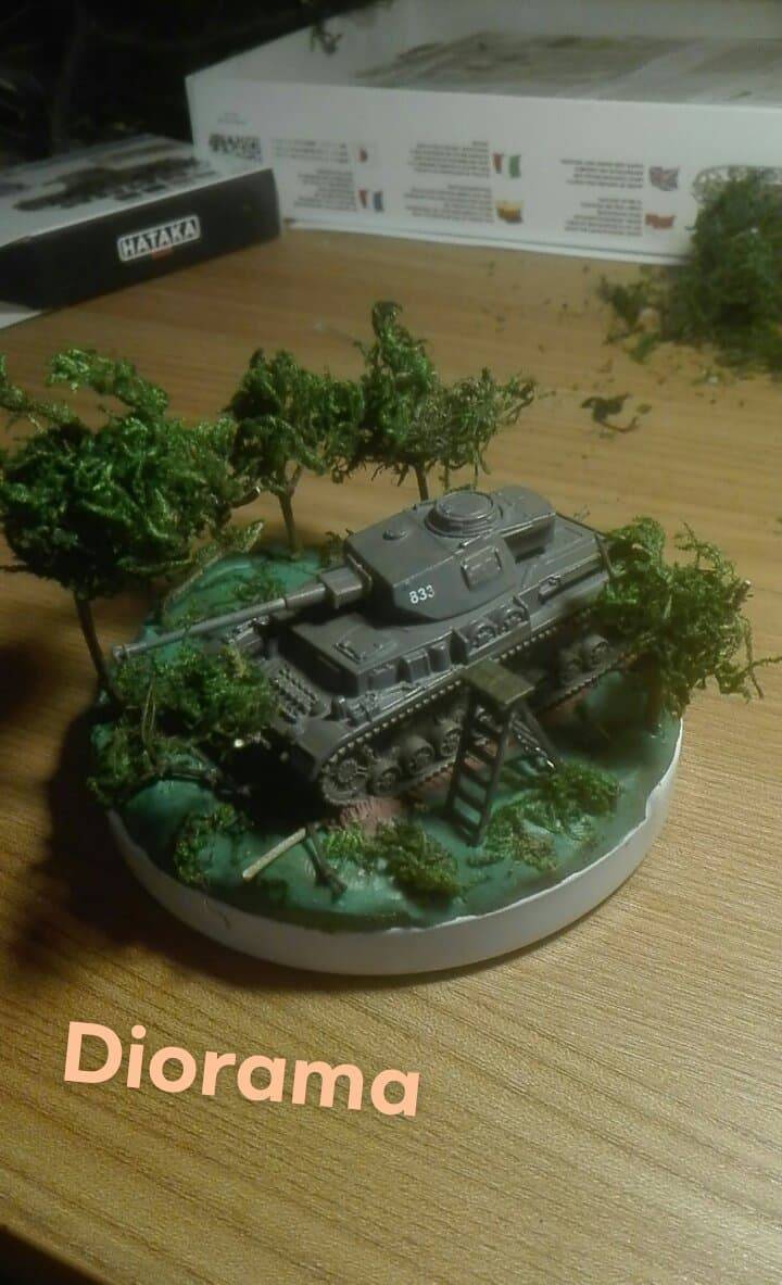 My first diorama "Pz IV in rest" | Scrolller