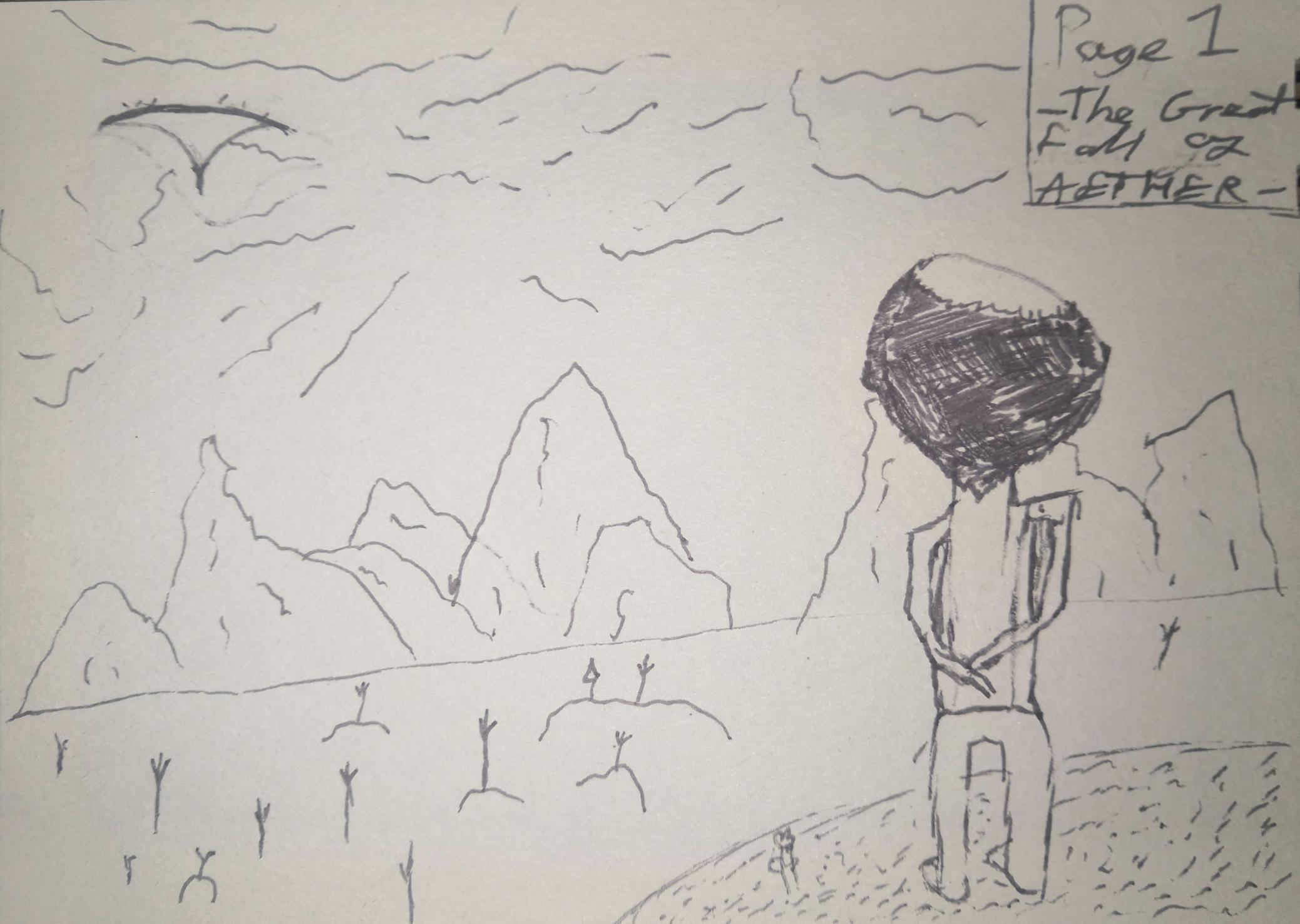 My first ever drawing in like 5 years. Will answer questions if you ... My first ever drawing in like 5 years. Will answer questions if you ...