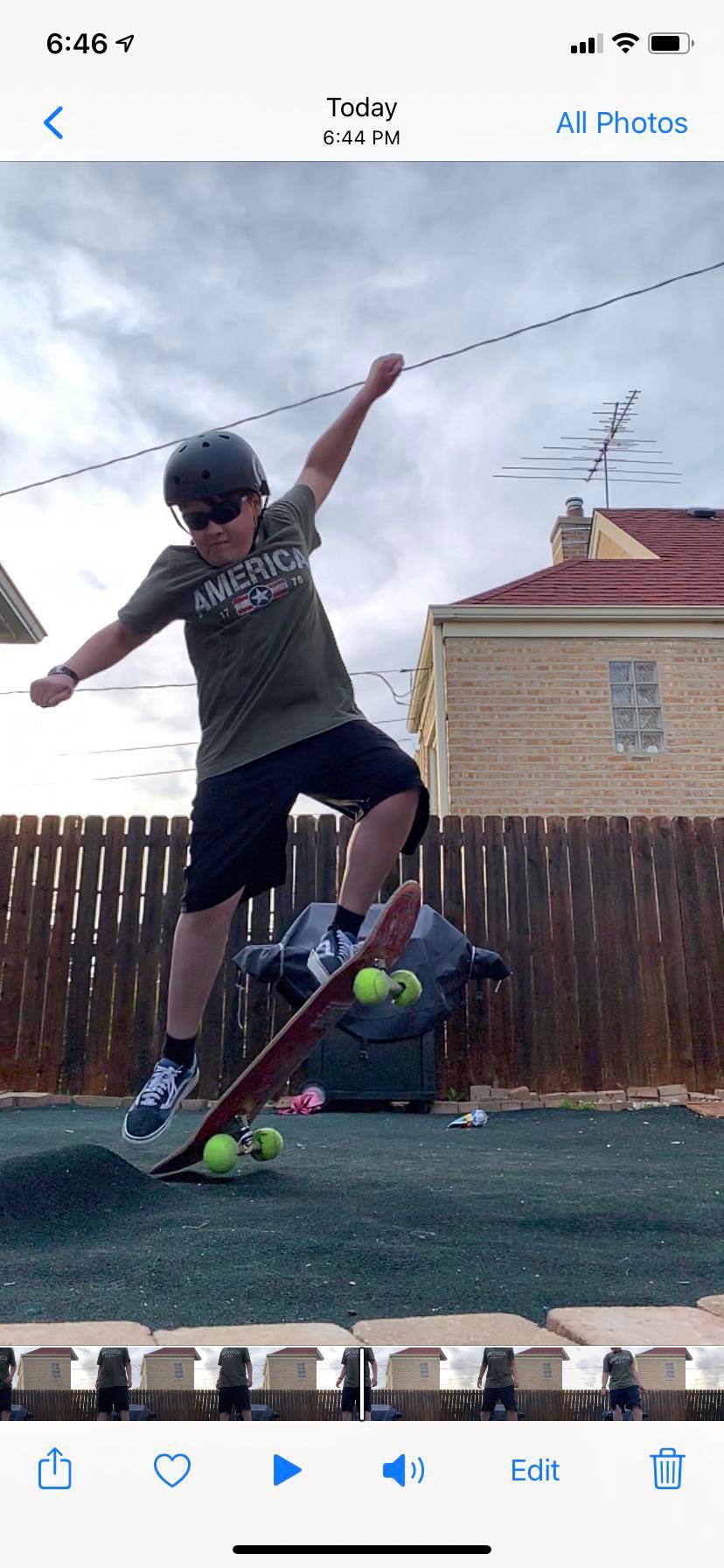 My first ever ollie😃😃😃 | Scrolller