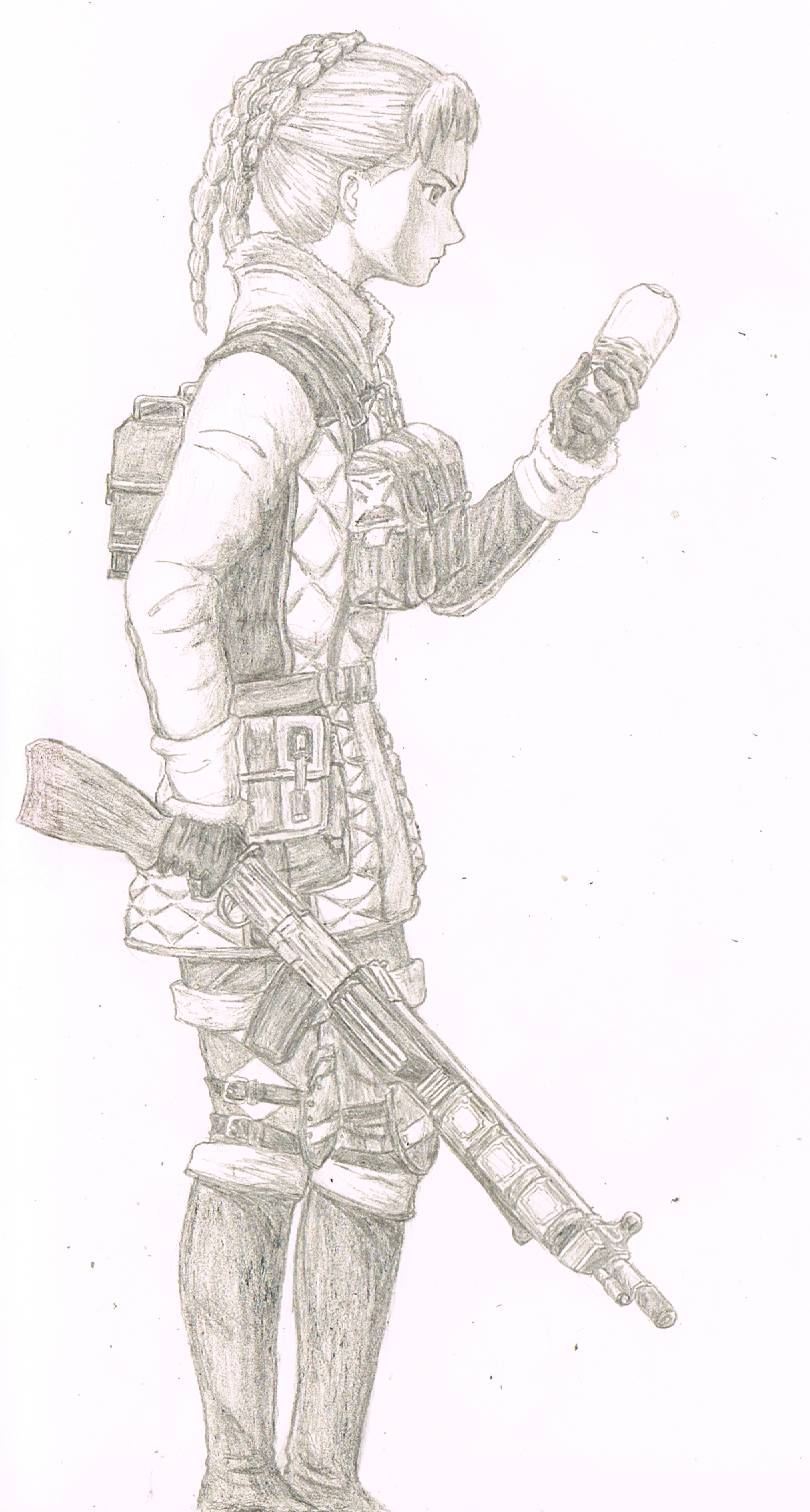 My first fanart of VC4: My favorite character | Scrolller