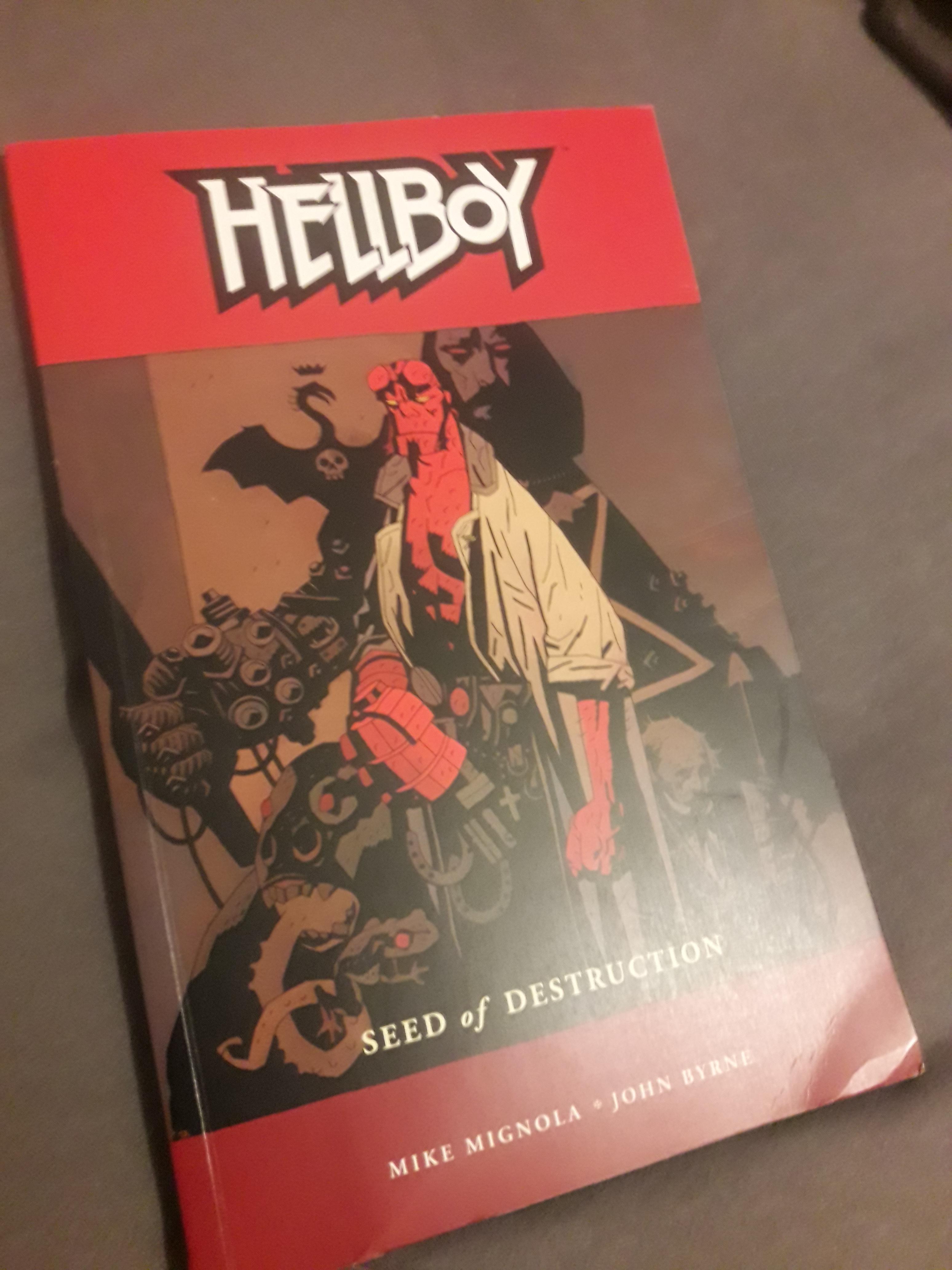 My first hellboy comic so excited to start reading it (seed of destruction) | Scrolller
