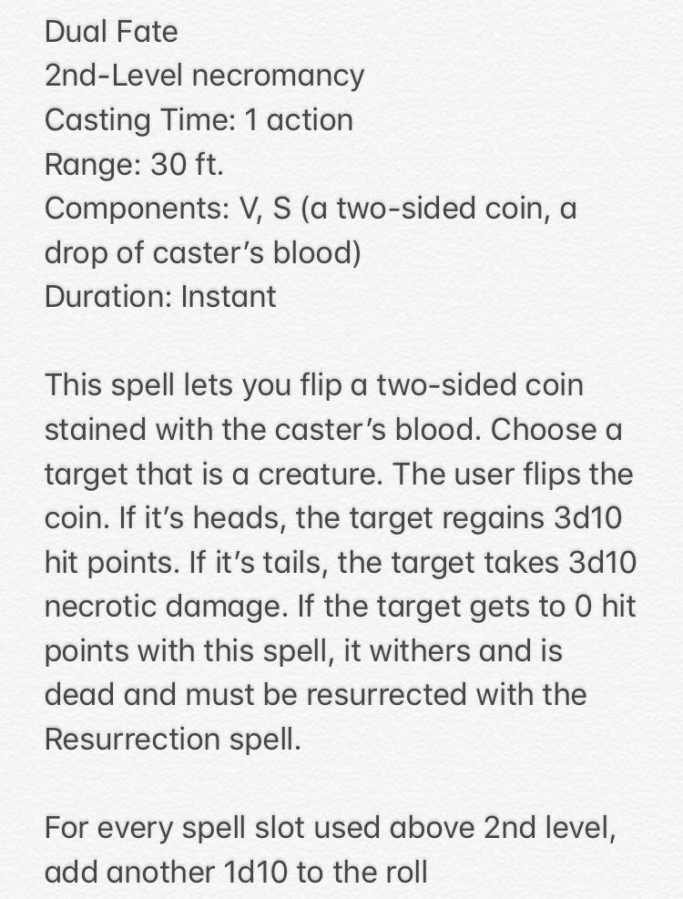 My First Homebrew Spell | Scrolller