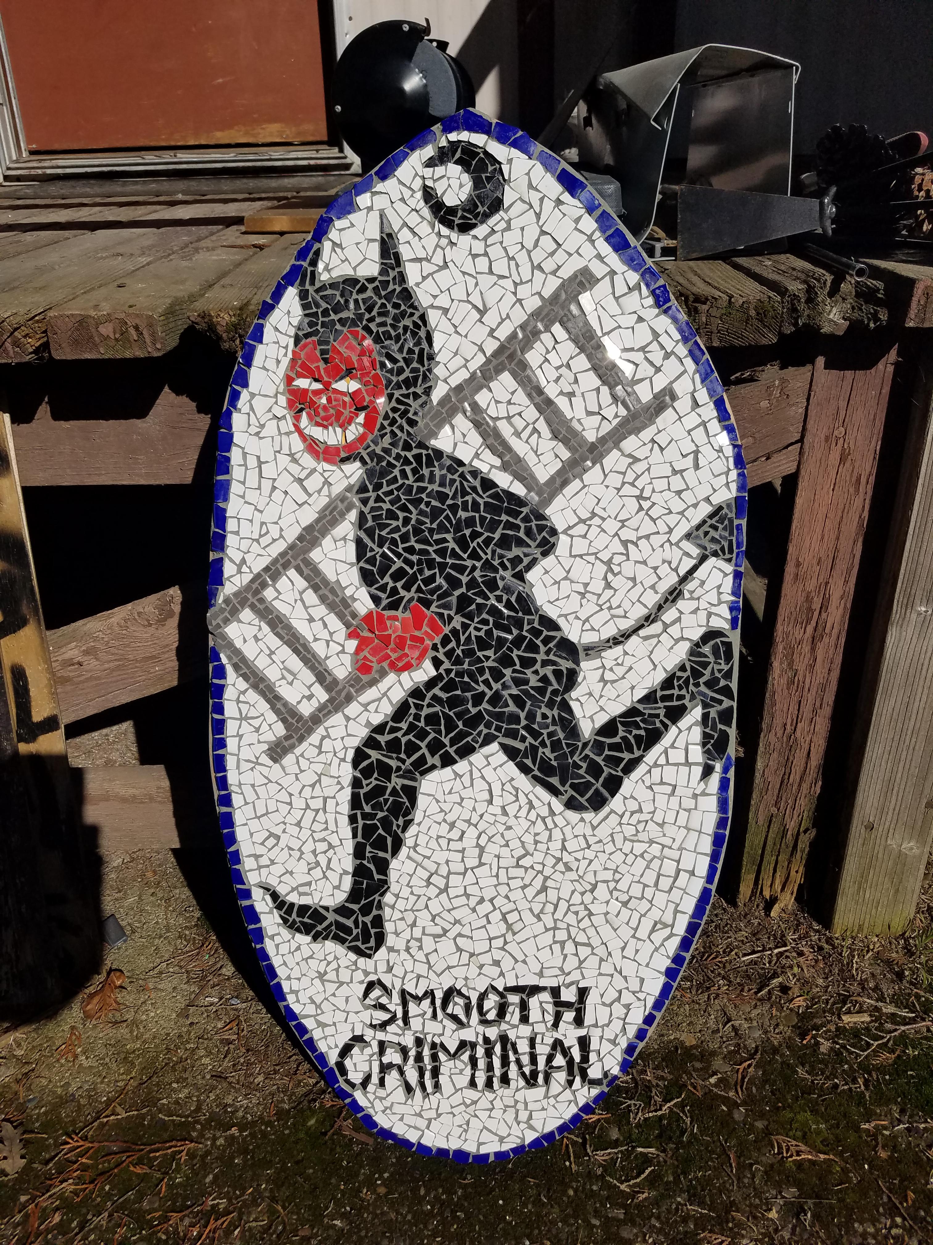 My first mosaic ever & I'm stoked!! - "Smooth Criminal" | Scrolller
