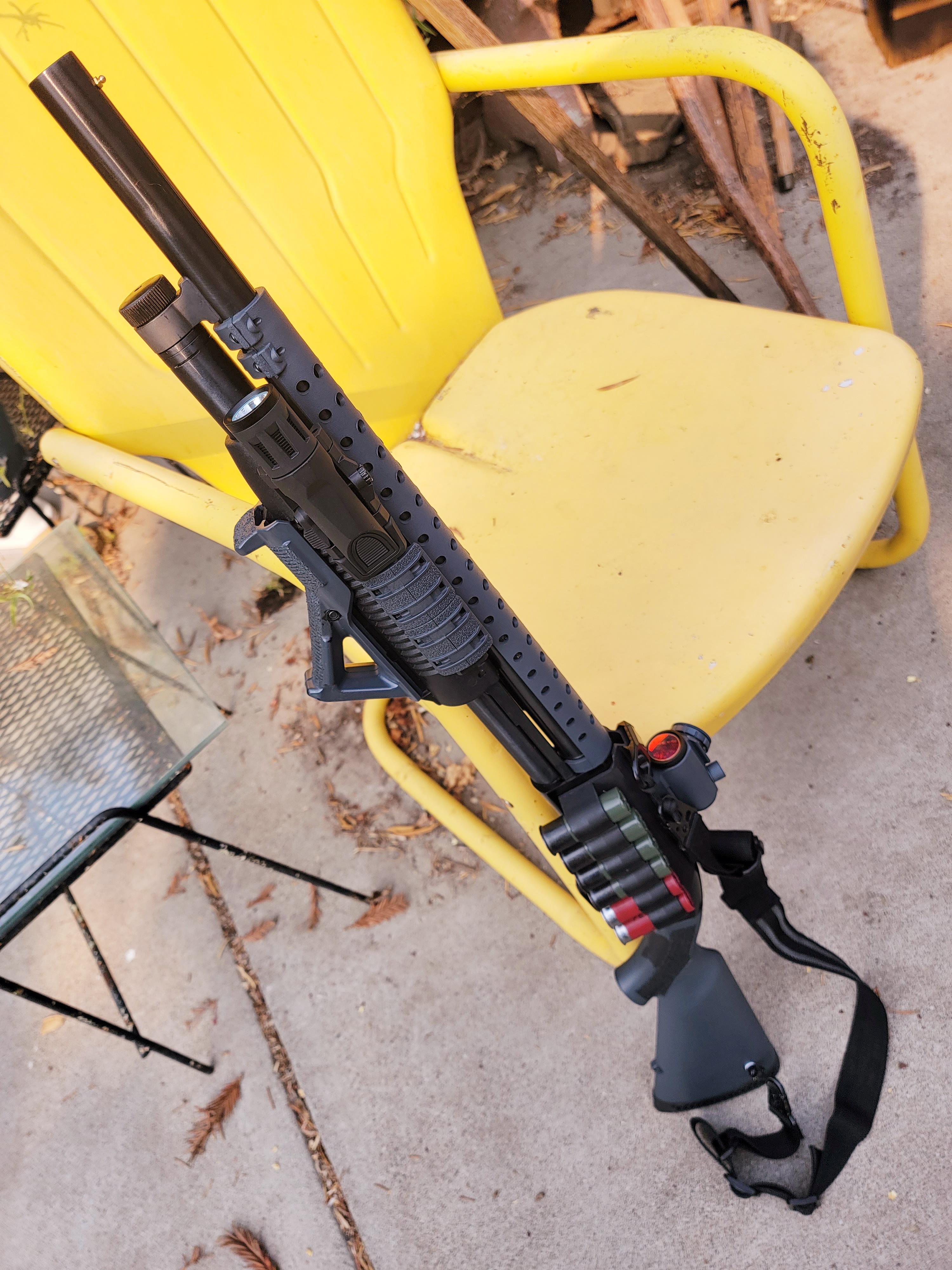 My first mossberg-ish in the style of space gat. | Scrolller