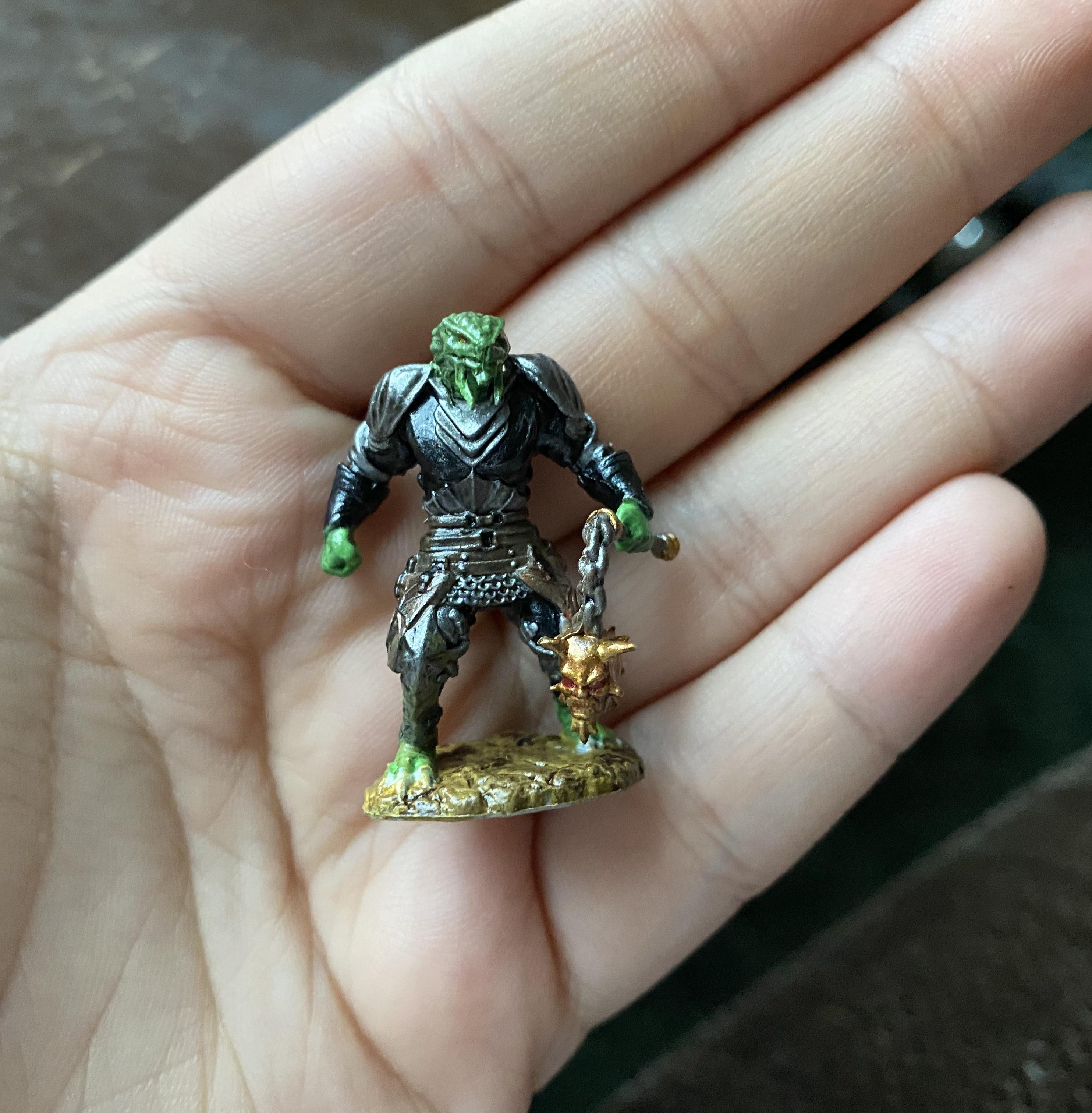 My first painted miniature! | Scrolller