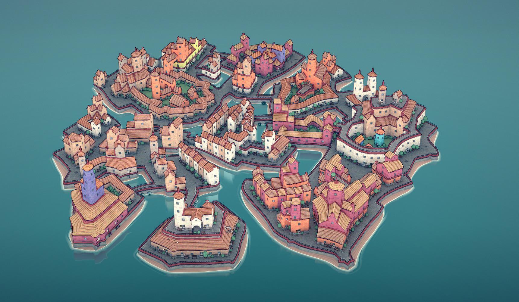 My first real attempt at a town - what do y’all think? | Scrolller