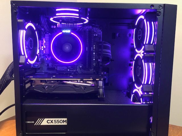 My First Real Try at Cable Management | Scrolller