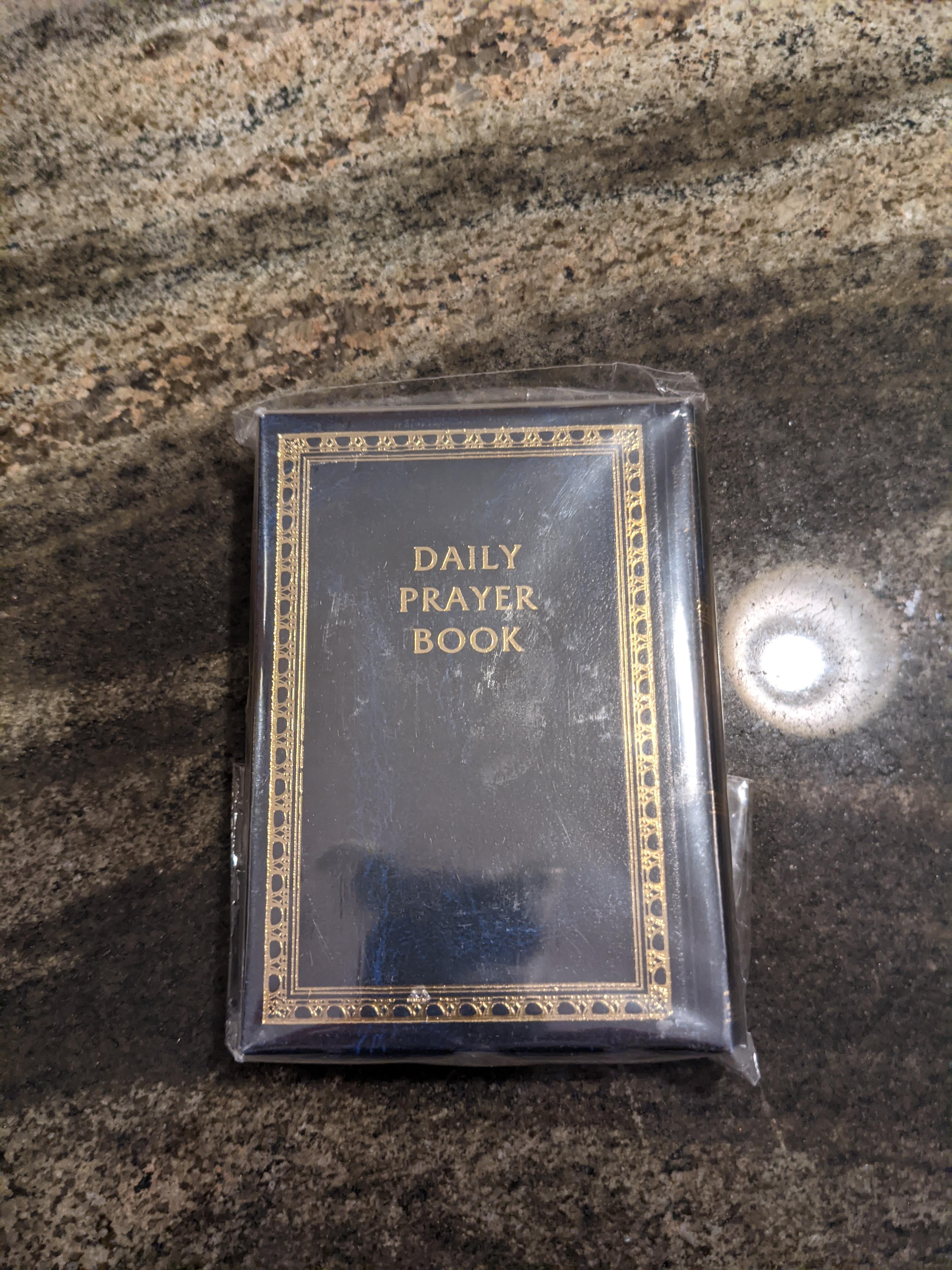 My first Siddur book. Look how tiny! | Scrolller