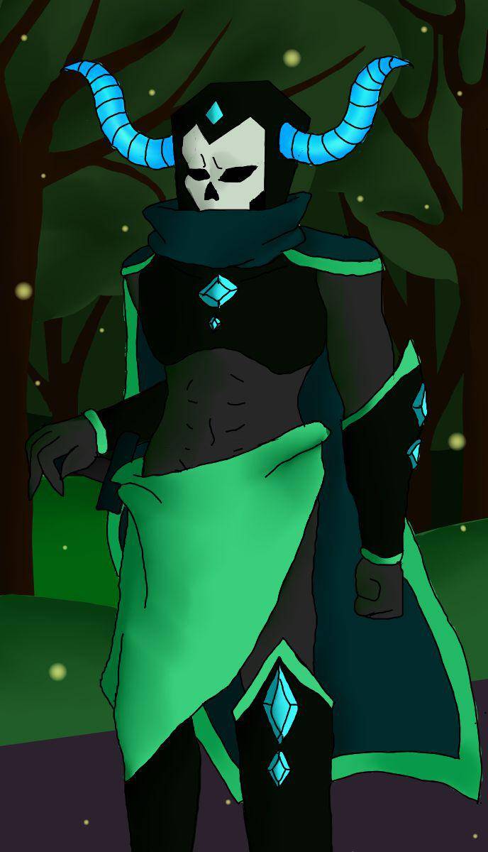 my first skeleton warrior design | Scrolller