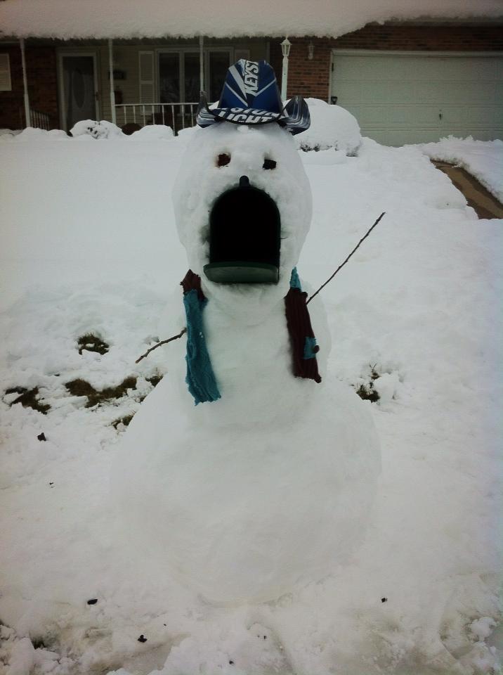 My First Snowman Ever... | Scrolller