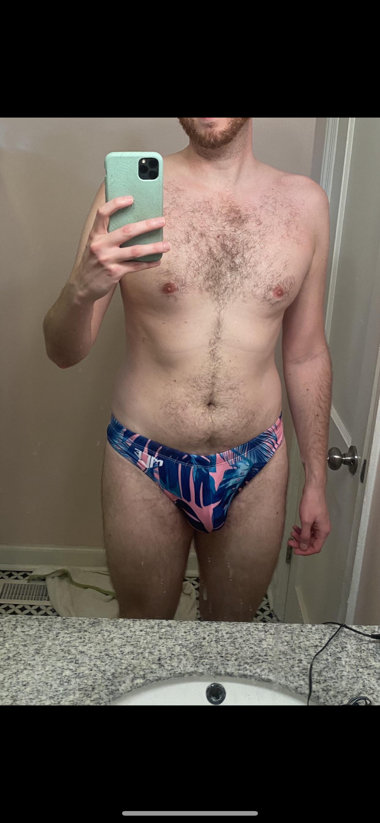 My first speedo in decades… | Scrolller