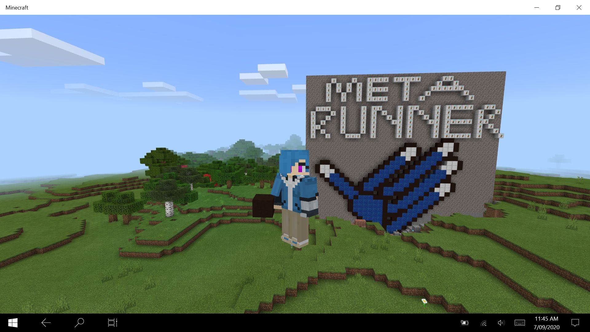 my first time creating an image in Minecraft | Scrolller