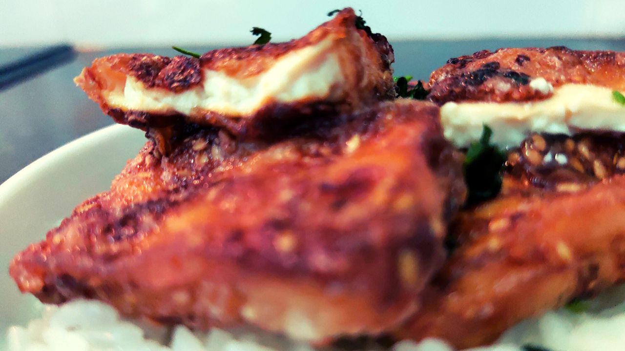 My first time making crispy silken tofu... | Scrolller