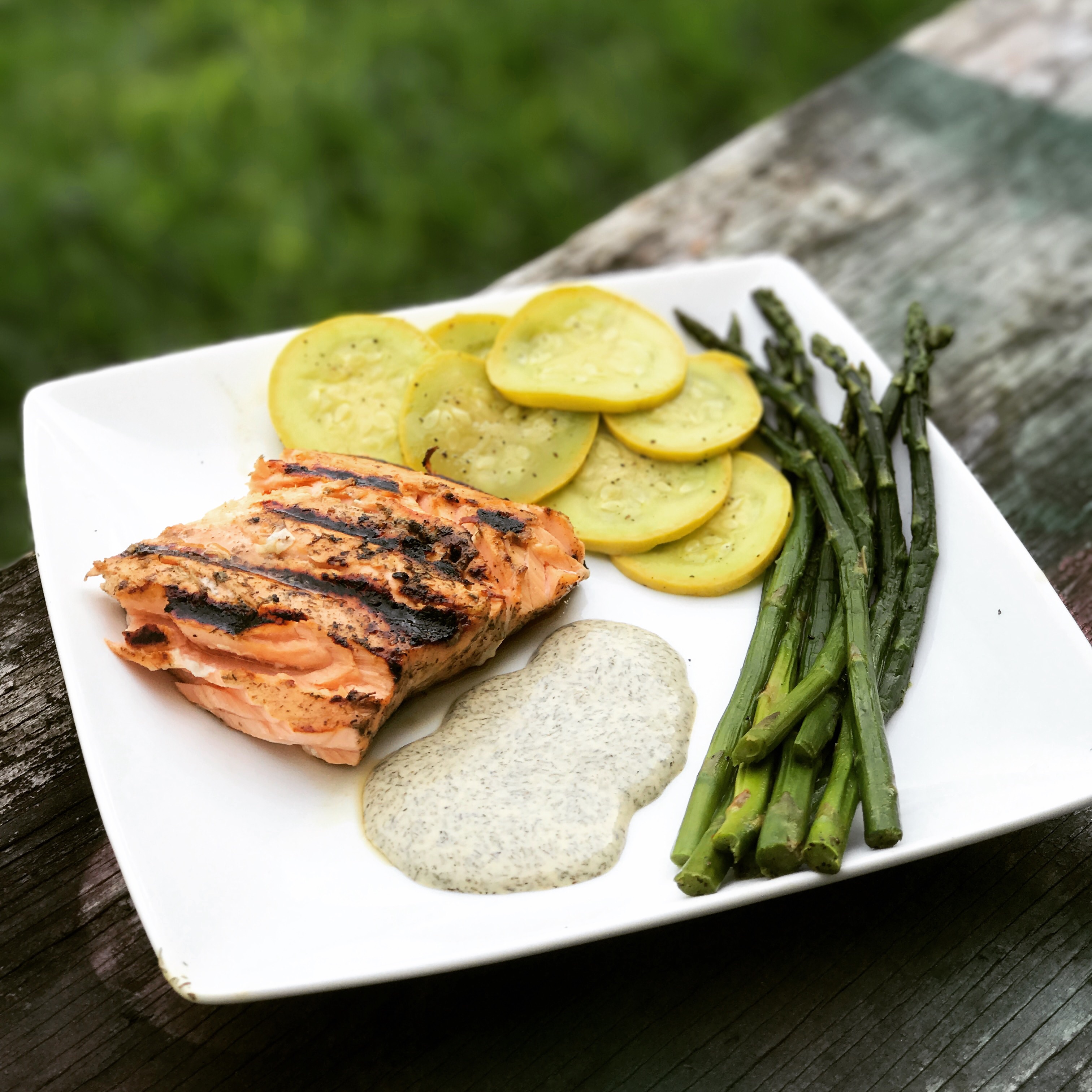 My first time making grilled salmon! | Scrolller