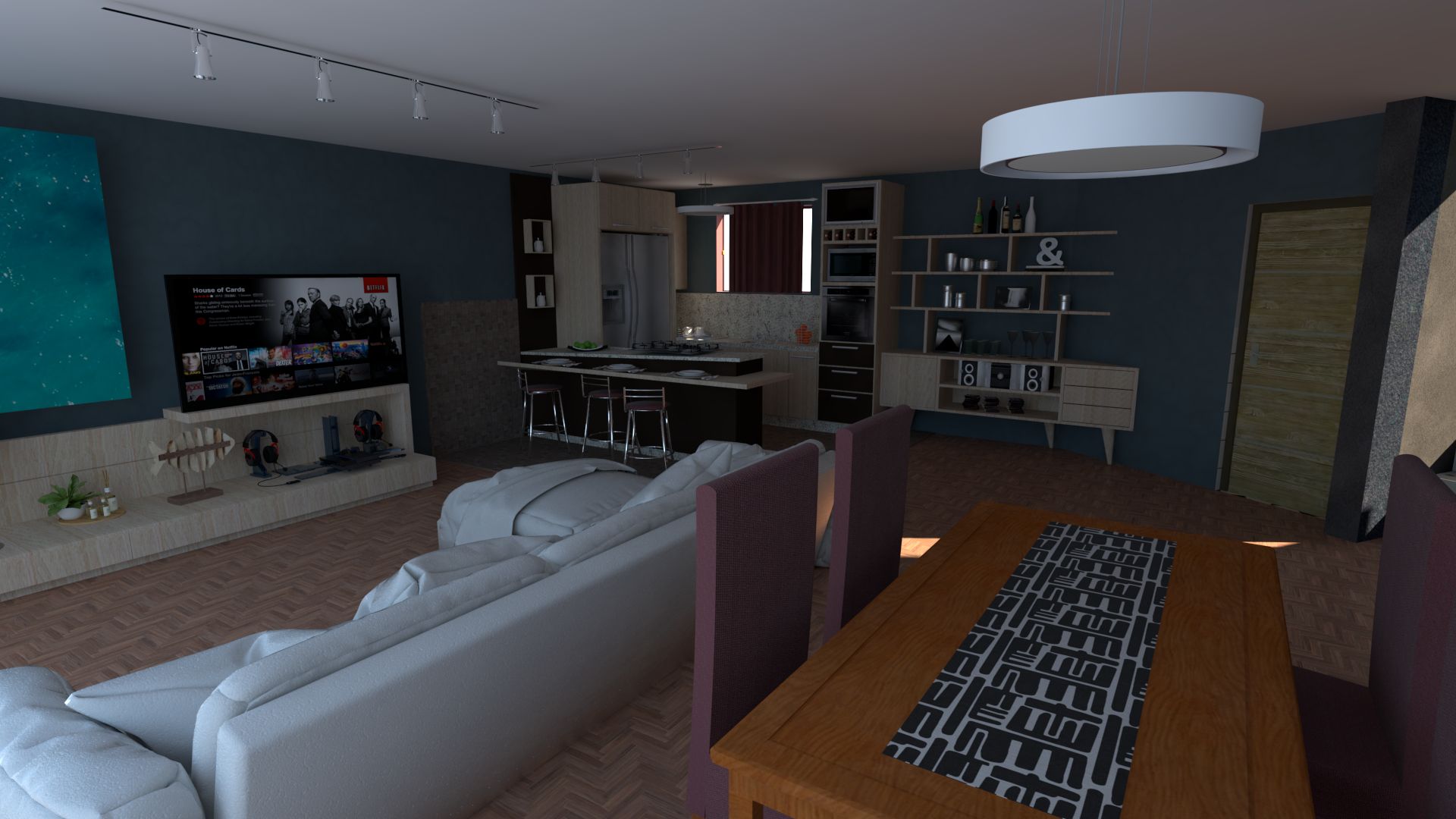 My first Vray interior render attempt. | Scrolller