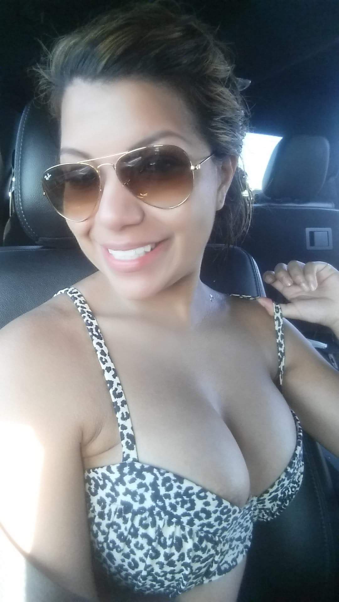 My friend Laura before a swim. | Scrolller