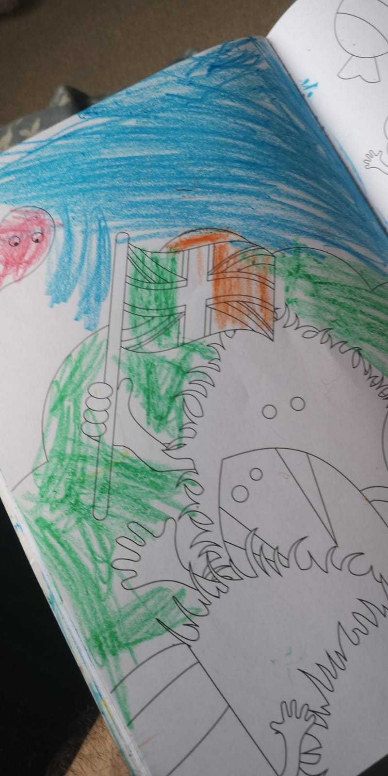 My friends daughter knows the lines are only a suggestion | Scrolller